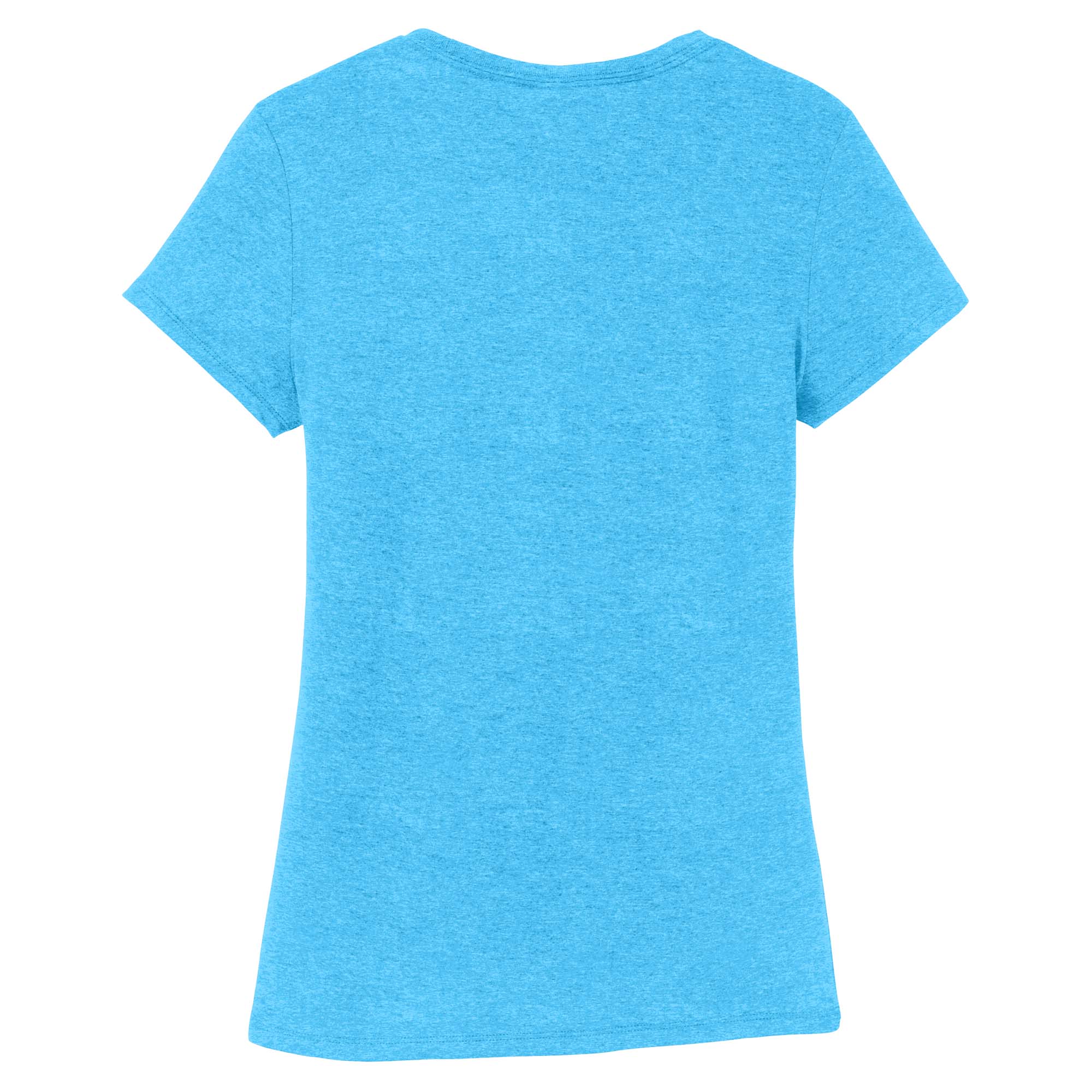 District DM130L Women's Perfect Tri Tee - Turquoise Frost | Full Source