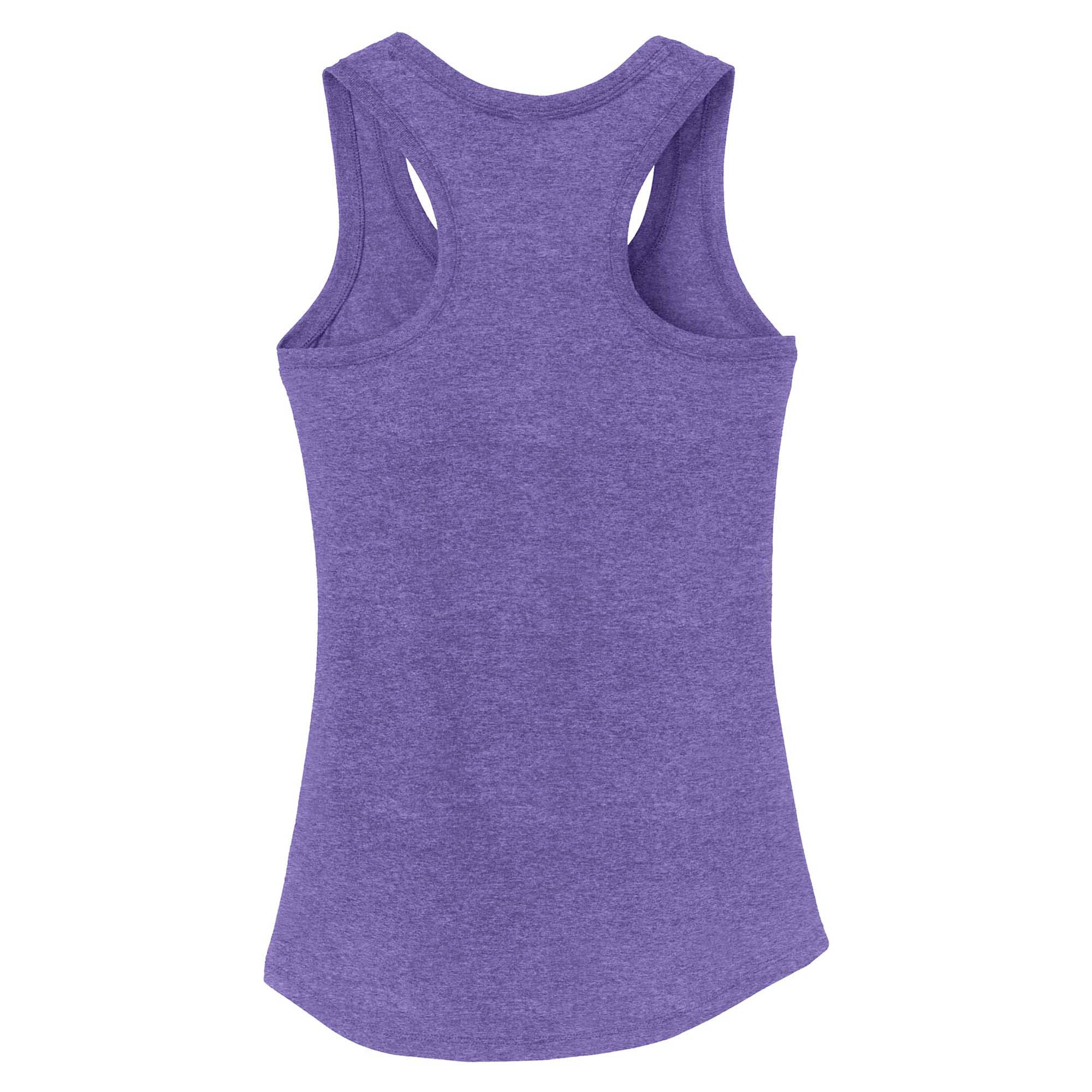 District DM138L Women's Perfect Tri Racerback Tank - Purple Frost ...