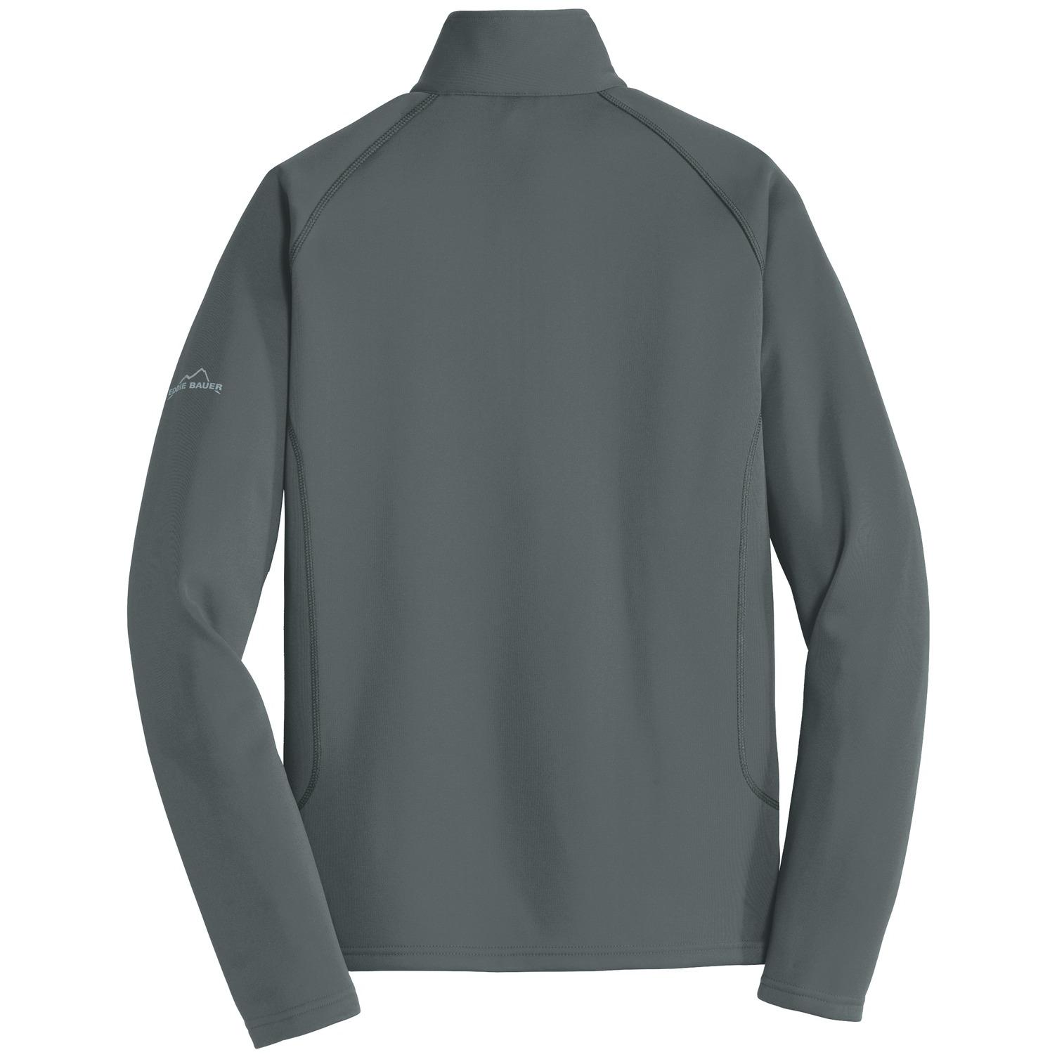 Eddie Bauer EB236 Smooth Fleece 1/2-Zip - Iron Gate | Full Source