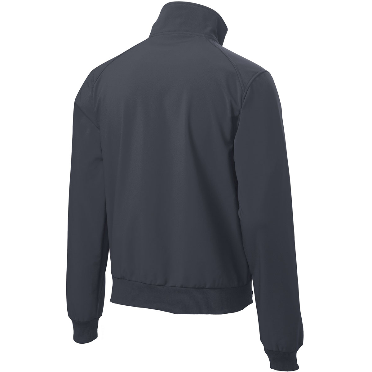 Port Authority J337 Soft Shell Bomber Jacket - Battleship Grey | Full ...