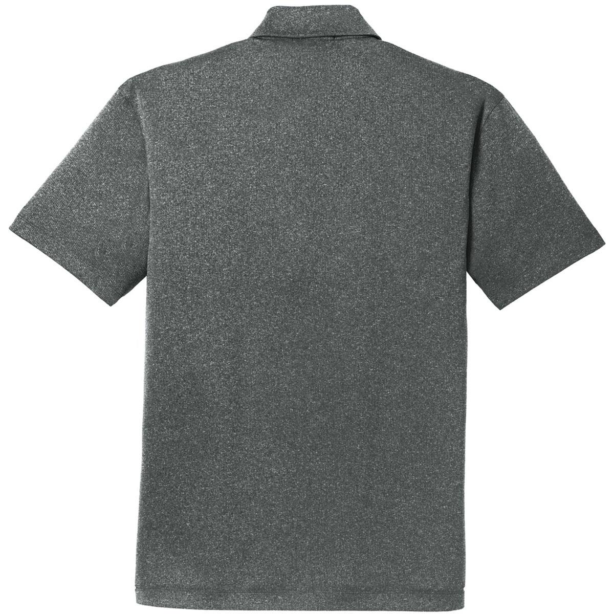 Port Authority K576 Trace Heather Polo - Charcoal Heather | Full Source
