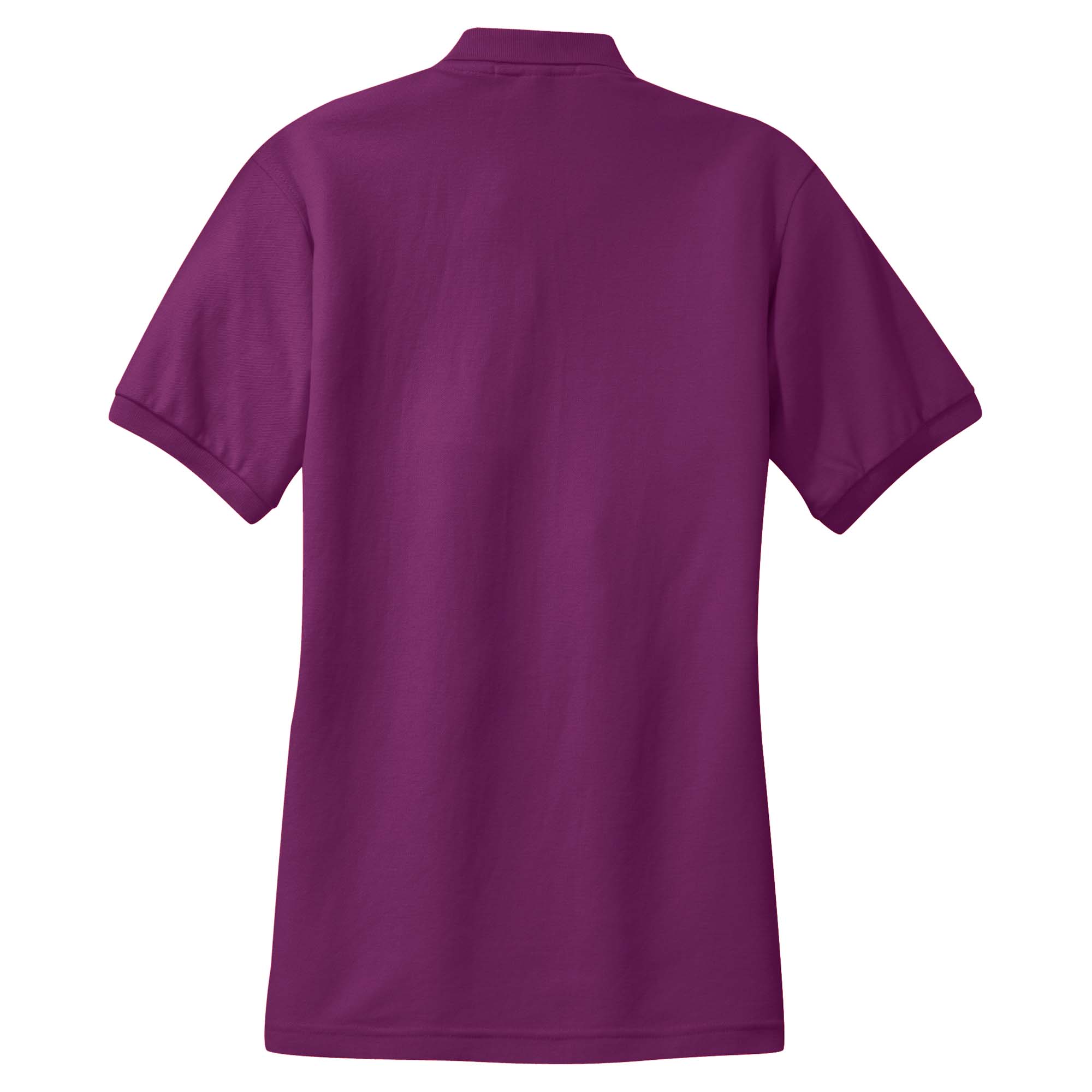 Port Authority L500 Ladies Silk Touch Polo - Deep Berry | Full Source