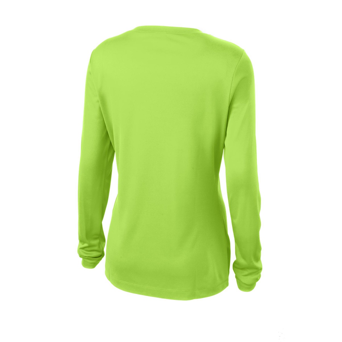 Sport-Tek LST353LS Ladies Long Sleeve V-Neck PosiCharge Competitor Tee ...