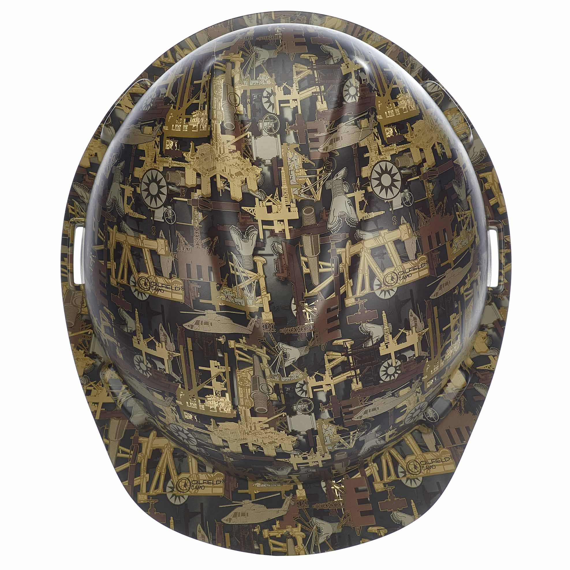 MSA 10204774 V-Gard Hydro Dip Cap Style Hard Hat - Fas-Trac Suspension ...