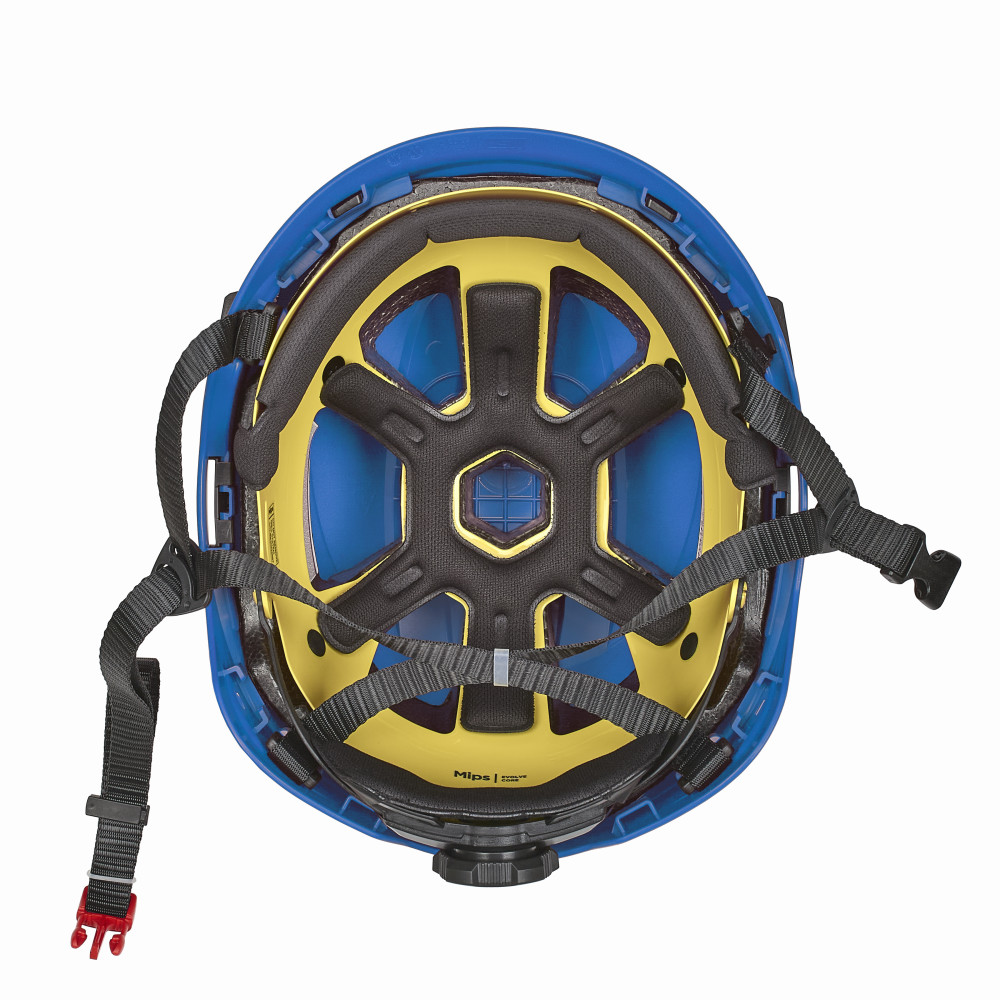 MSA 10242816 V-Gard H2 Vented Safety Helmet with Mips - Ratchet ...