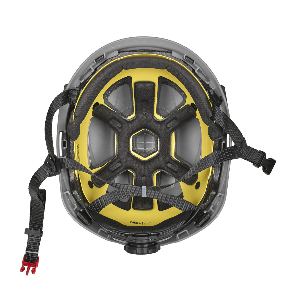 MSA 10242817 V-Gard H2 Vented Safety Helmet with Mips - Ratchet ...