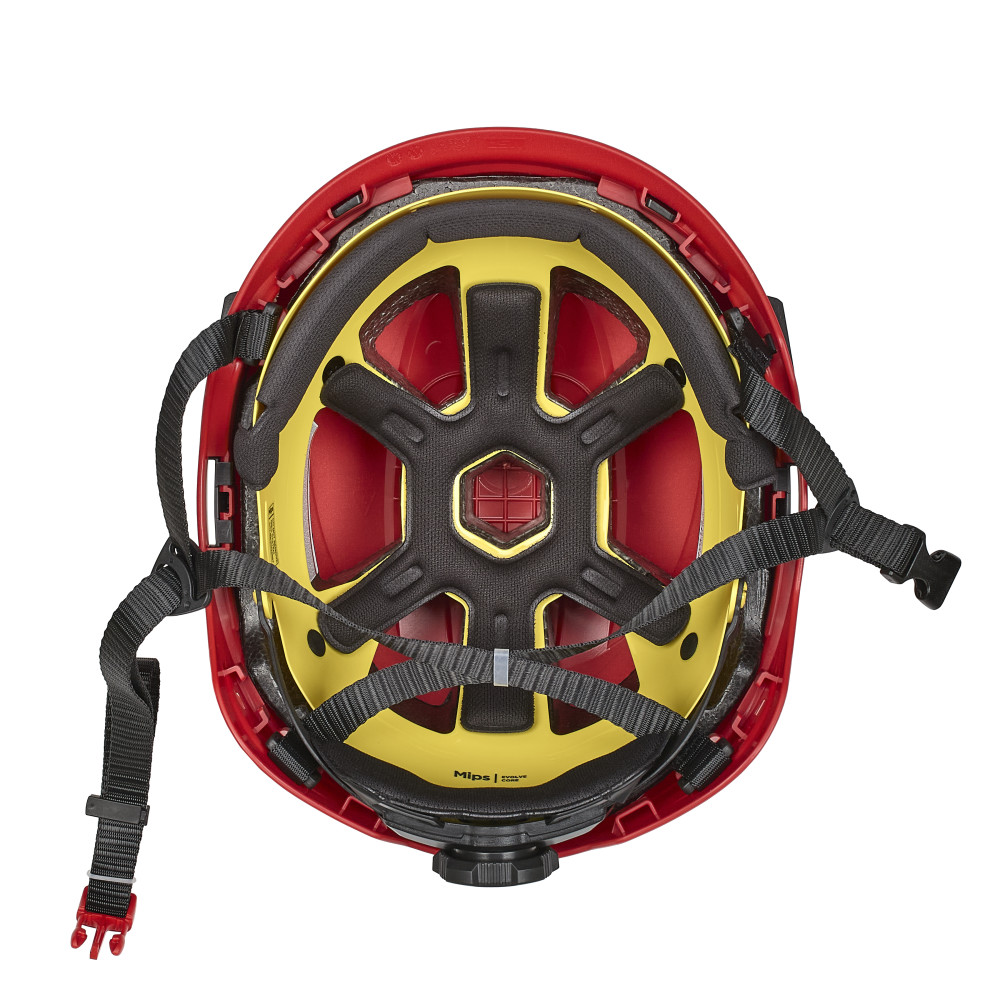 MSA 10242819 V-Gard H2 Vented Safety Helmet with Mips - Ratchet ...