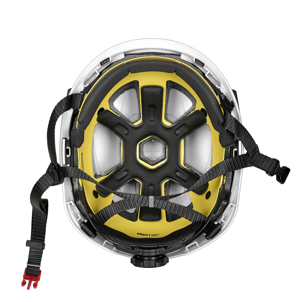 MSA 10242822 V-Gard H2 Safety Helmet with Mips - Ratchet Suspension ...