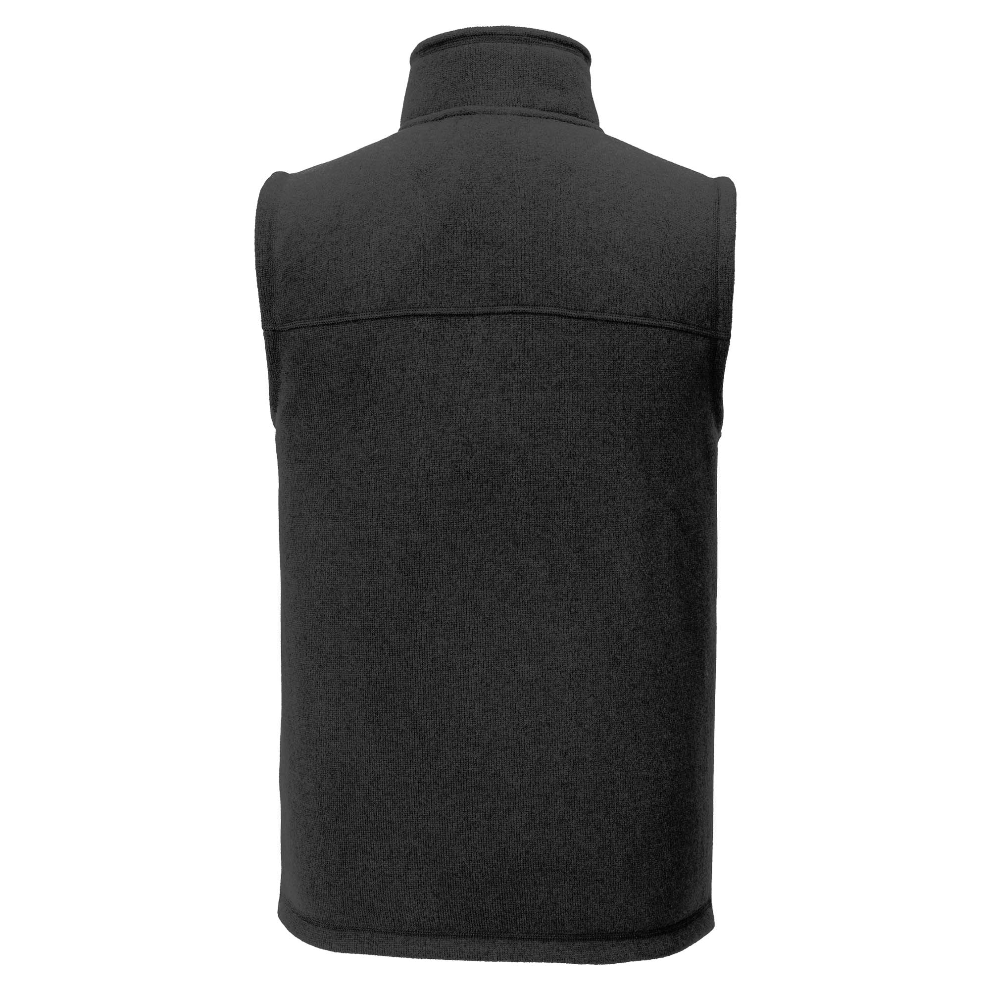 The North Face NF0A47FA Sweater Fleece Vest - TNF Black Heather | Full ...