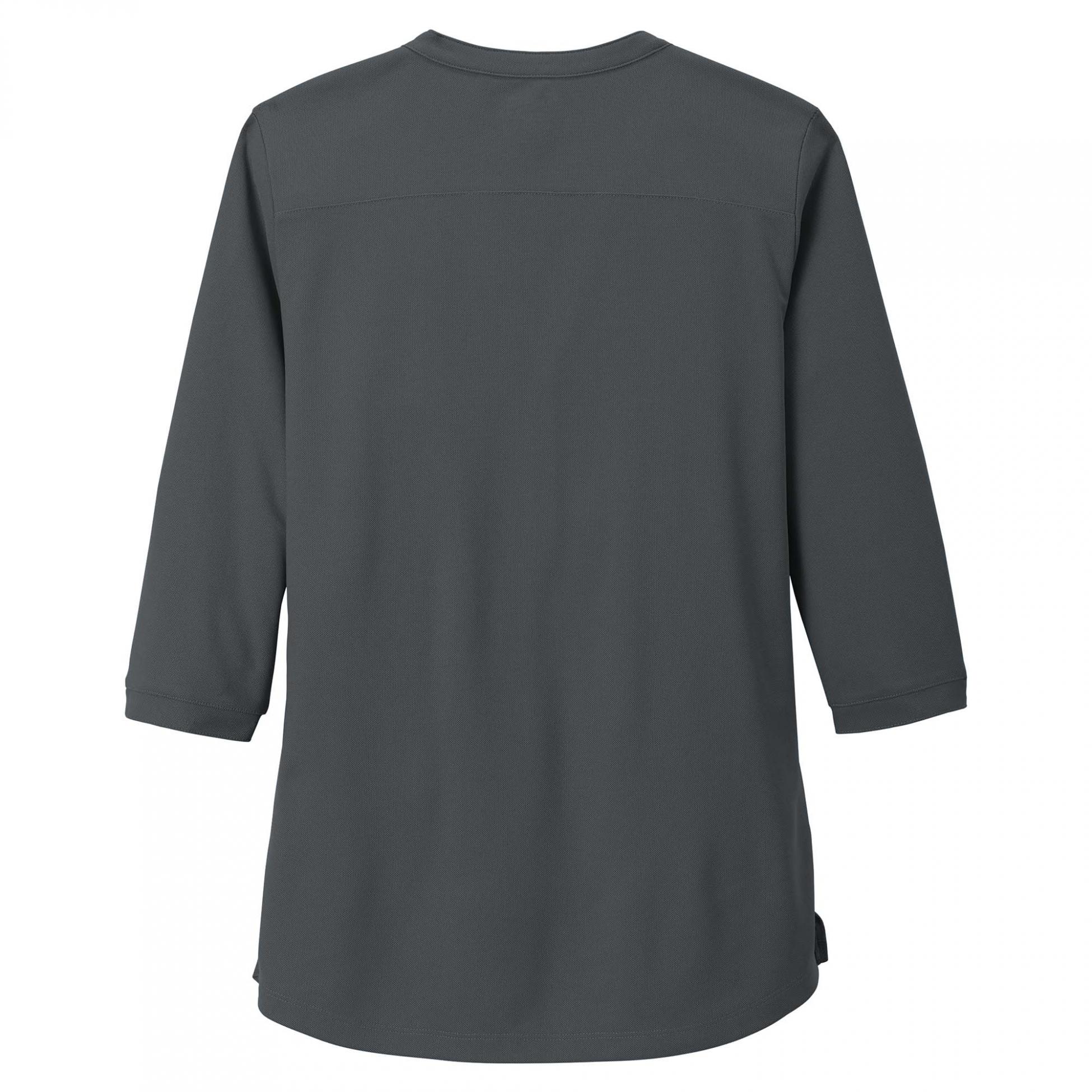OGIO LOG104 Ladies Jewel Henley - Diesel Grey | Full Source
