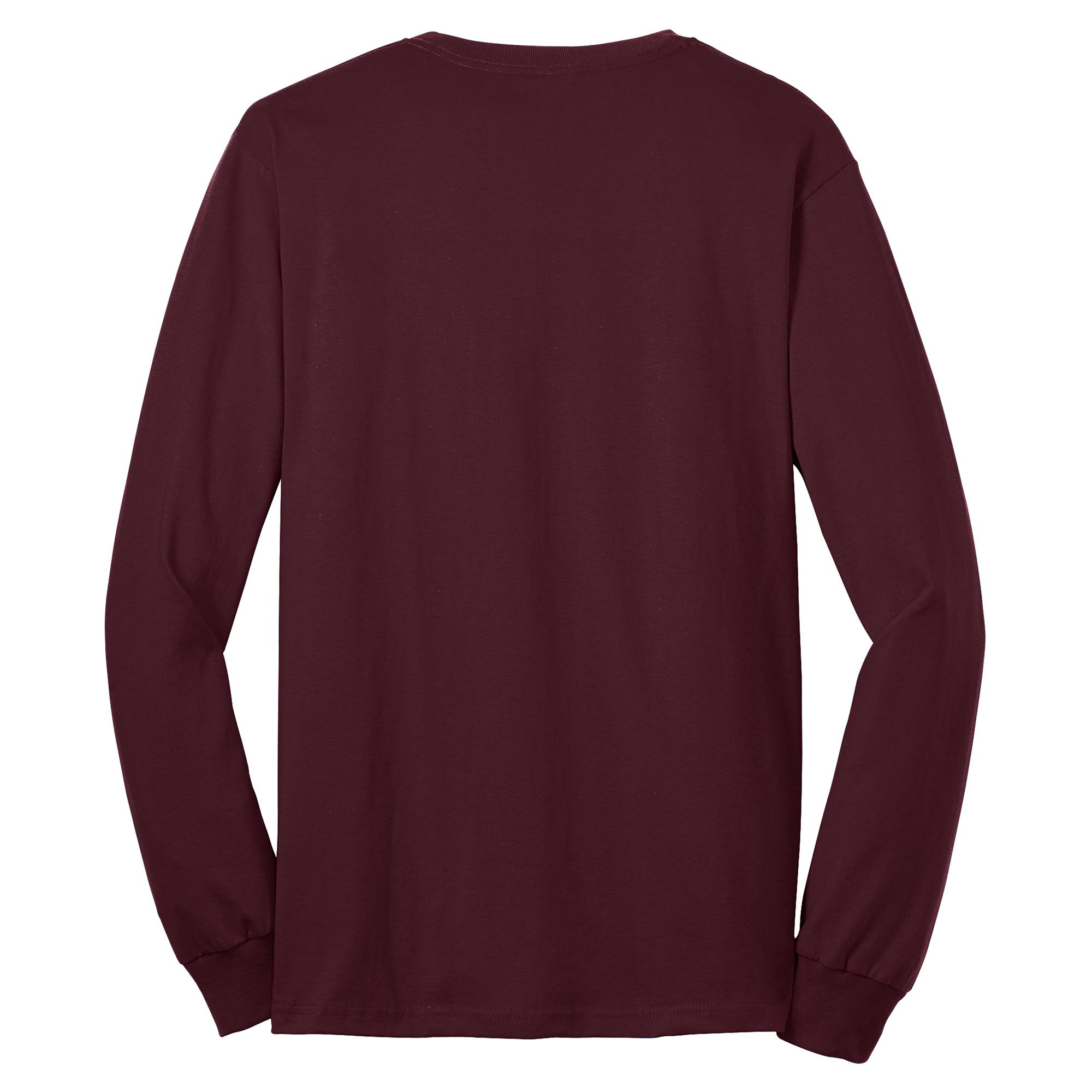 Port & Company PC55LST Tall Long Sleeve Core Blend Tee - Athletic ...
