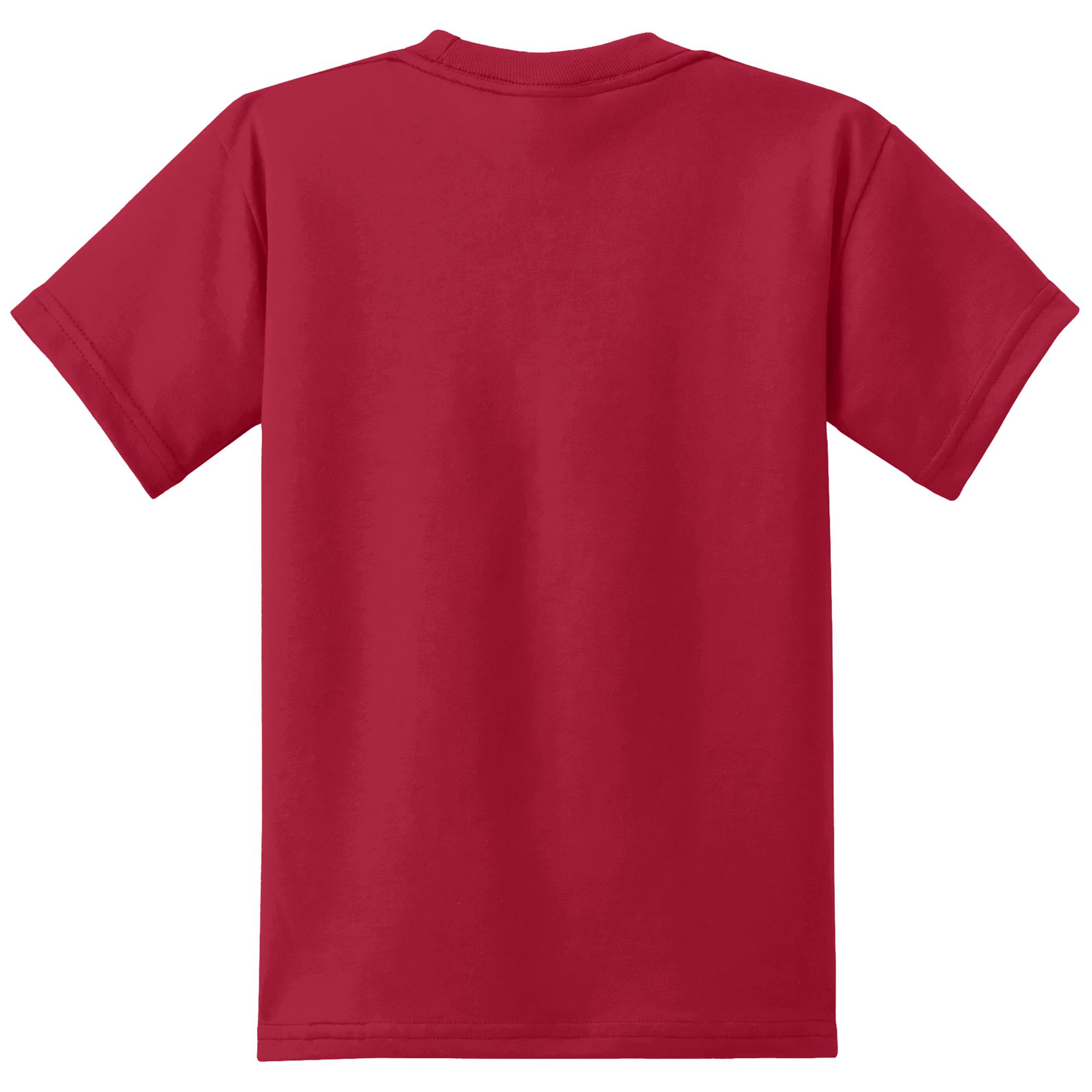Port & Company PC55Y Youth Core Blend Tee - Red | Full Source