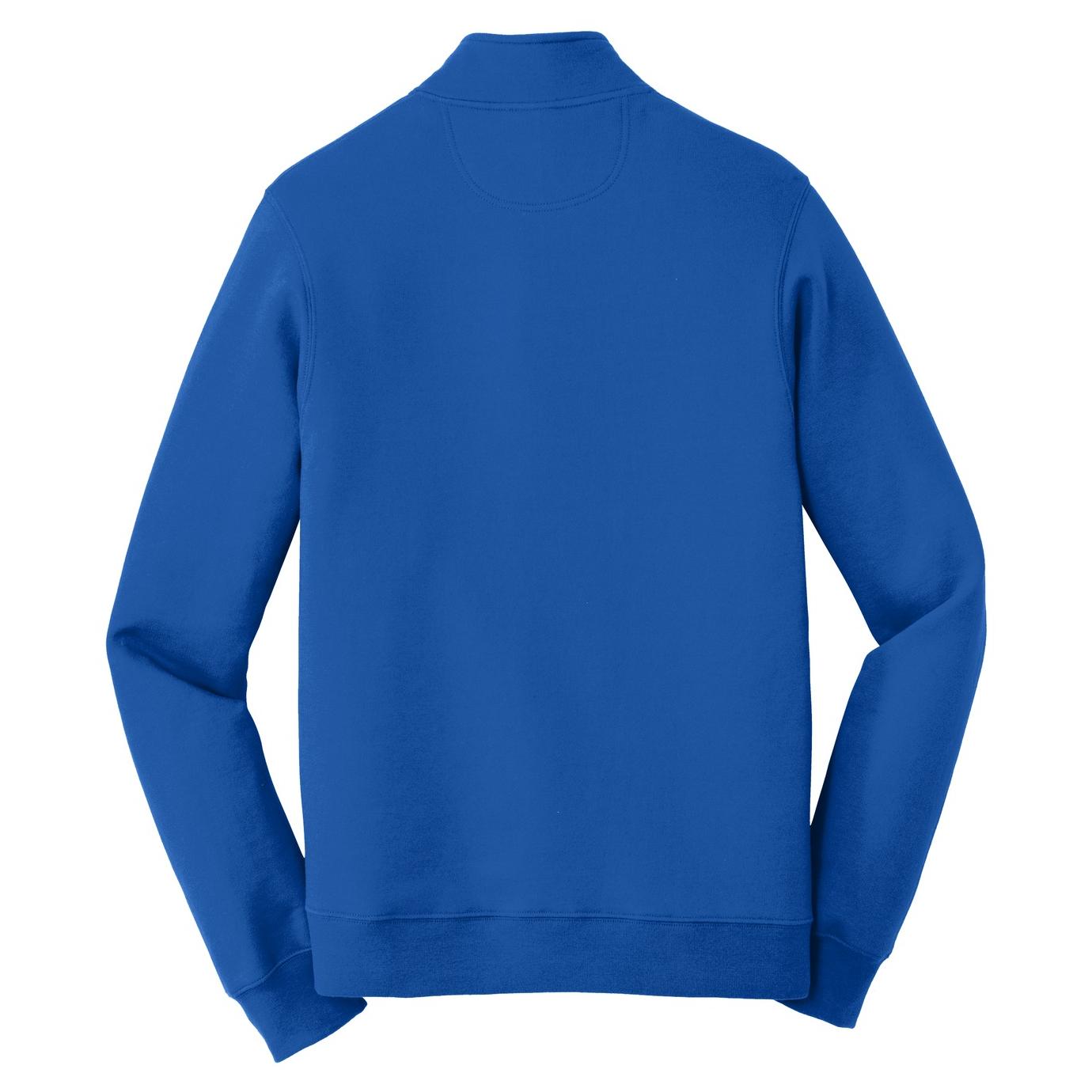 Port & Company PC850Q Fan Favorite Fleece 1/4-Zip Pullover Sweatshirt ...