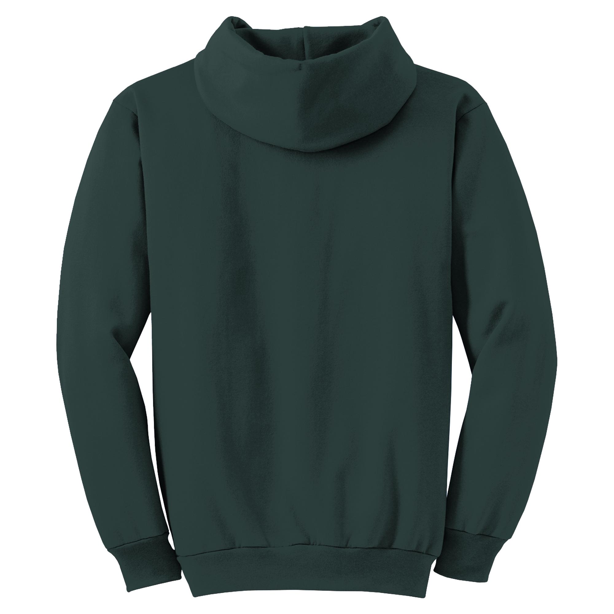 Port & Company PC90H Essential Fleece Pullover Hooded Sweatshirt - Dark ...