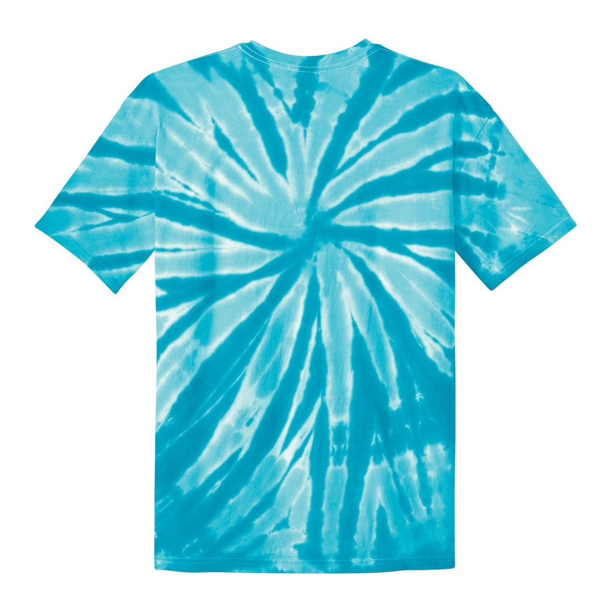 Port & Company PC147 Essential Tie-Dyed Tee - Turquoise | FullSource.com