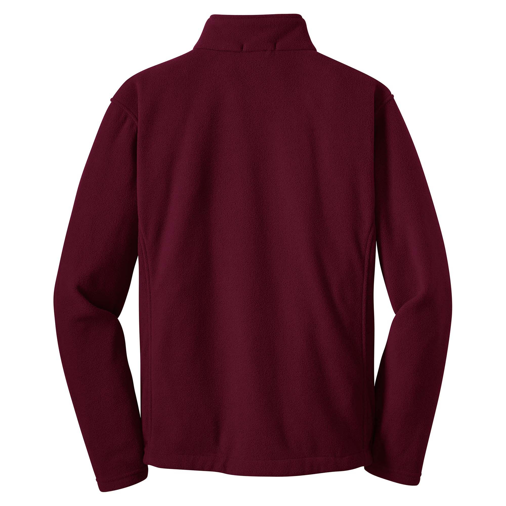 Port Authority F217 Value Fleece Jacket - Maroon | Full Source