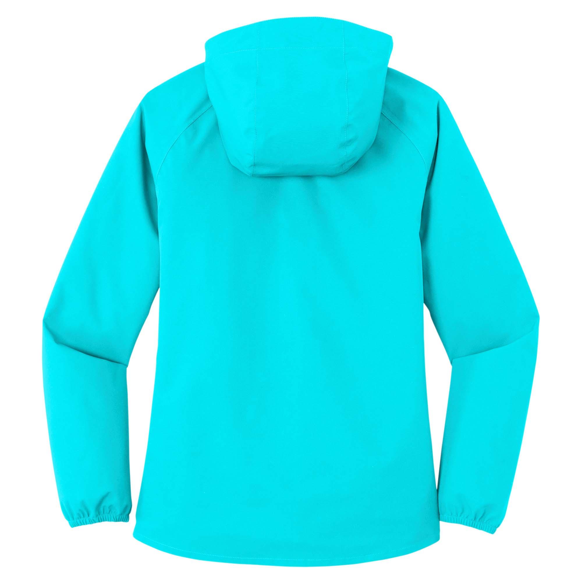 Port Authority L407 Ladies Essential Rain Jacket - Light Cyan Blue ...