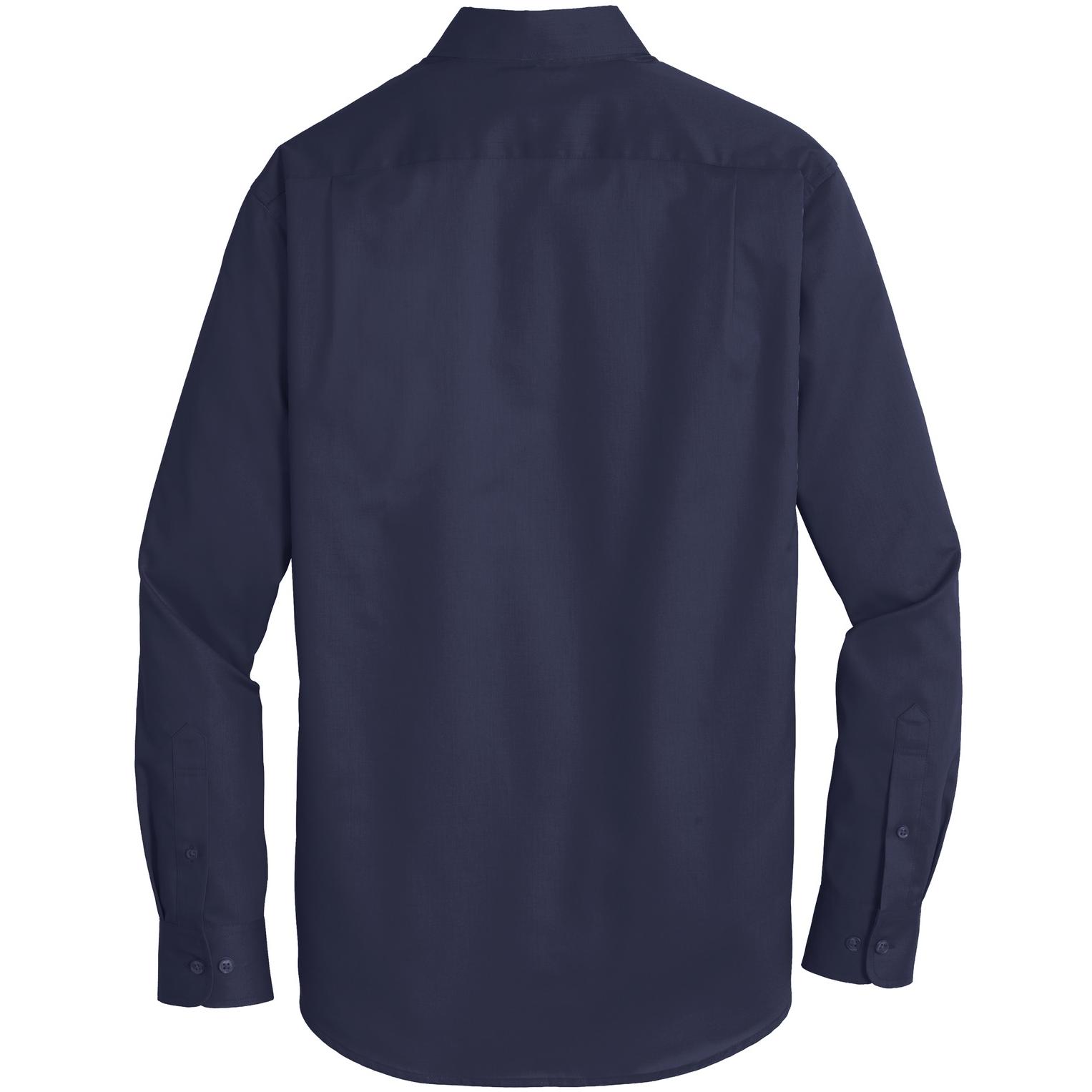 Port Authority S663 SuperPro Twill Shirt - True Navy | Full Source