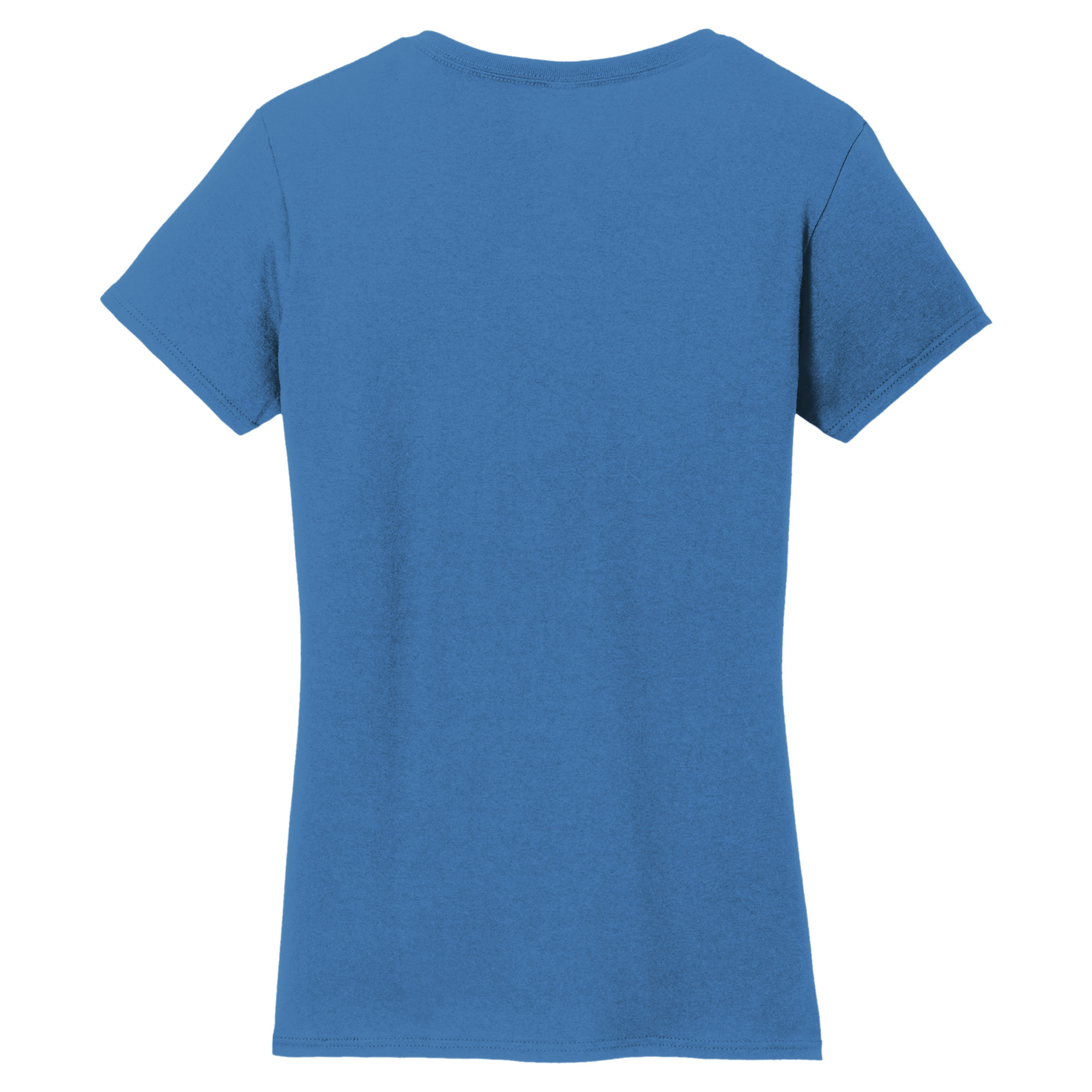 Gildan 5V00L Ladies Heavy Cotton V-Neck T-Shirt - Sapphire | Full Source