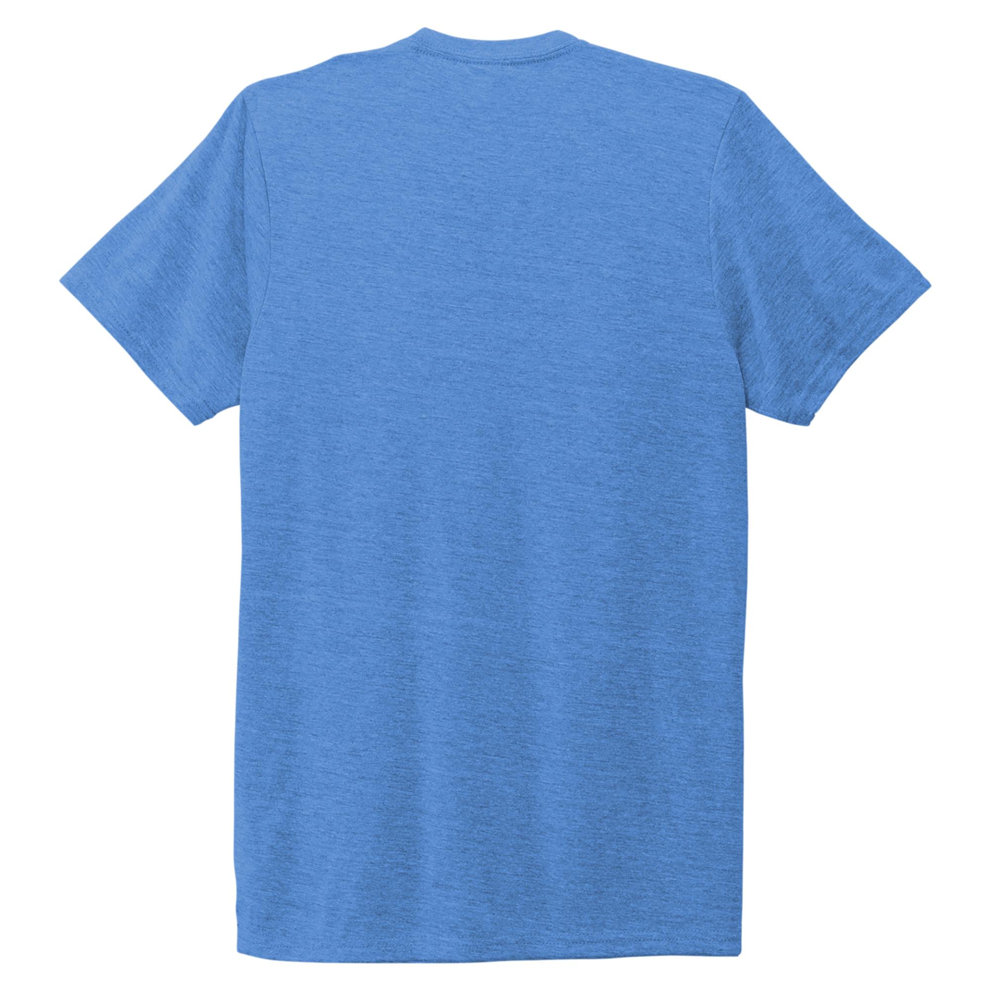 Allmade AL2004 Unisex Tri-Blend Tee - Azure Blue | Full Source