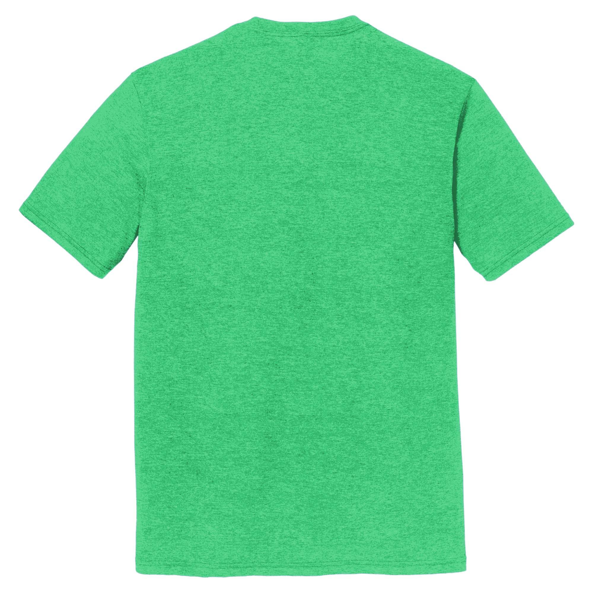 District DM130 Perfect Tri Crew Tee - Green Frost | Full Source