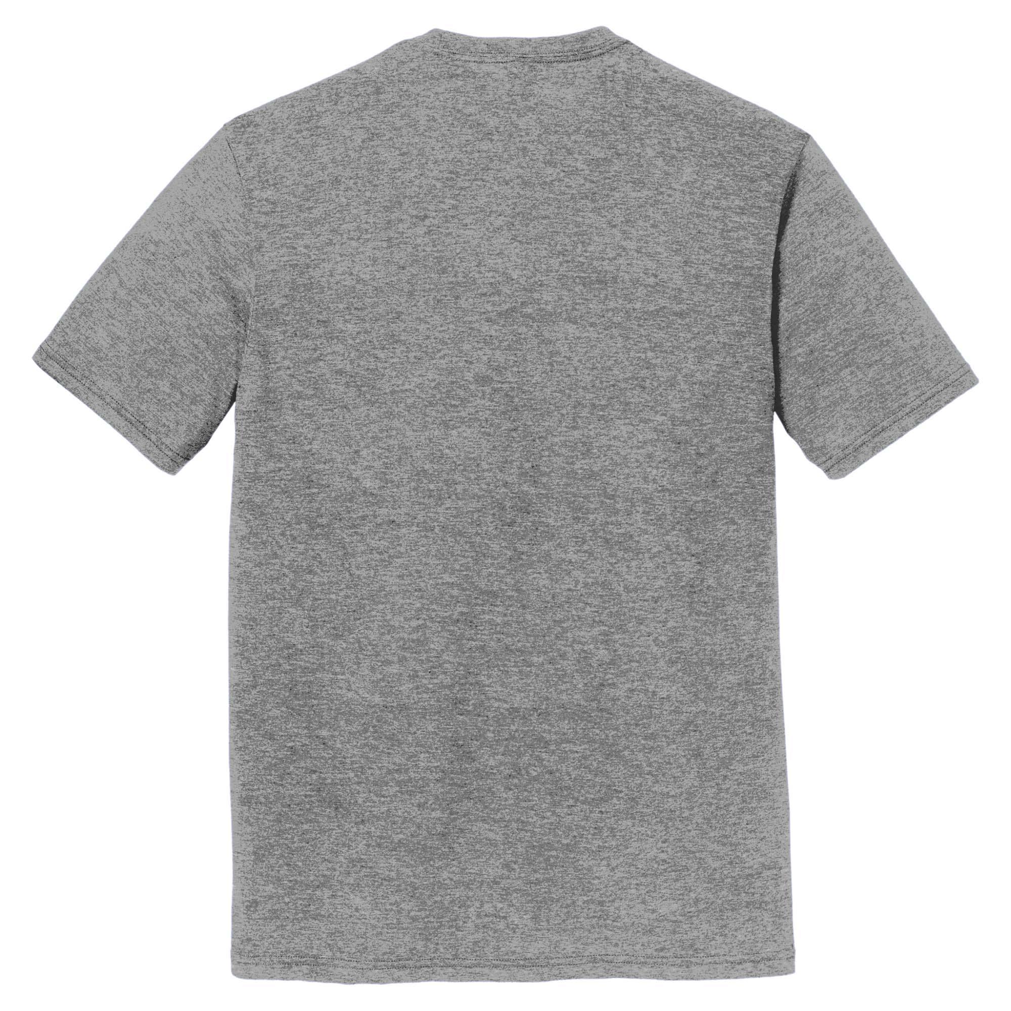 District DM130 Perfect Tri Crew Tee - Grey Frost | Full Source