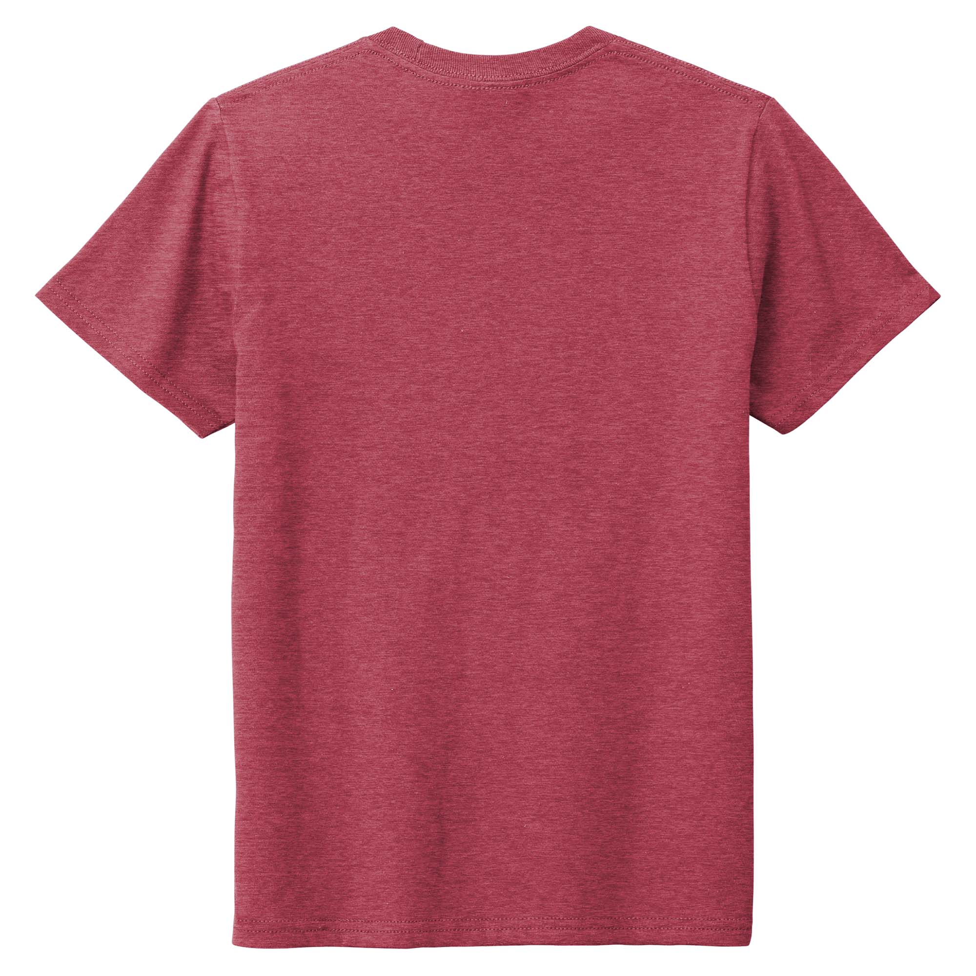 District DT6000Y Youth Very Important Tee - Heathered Cardinal | Full ...