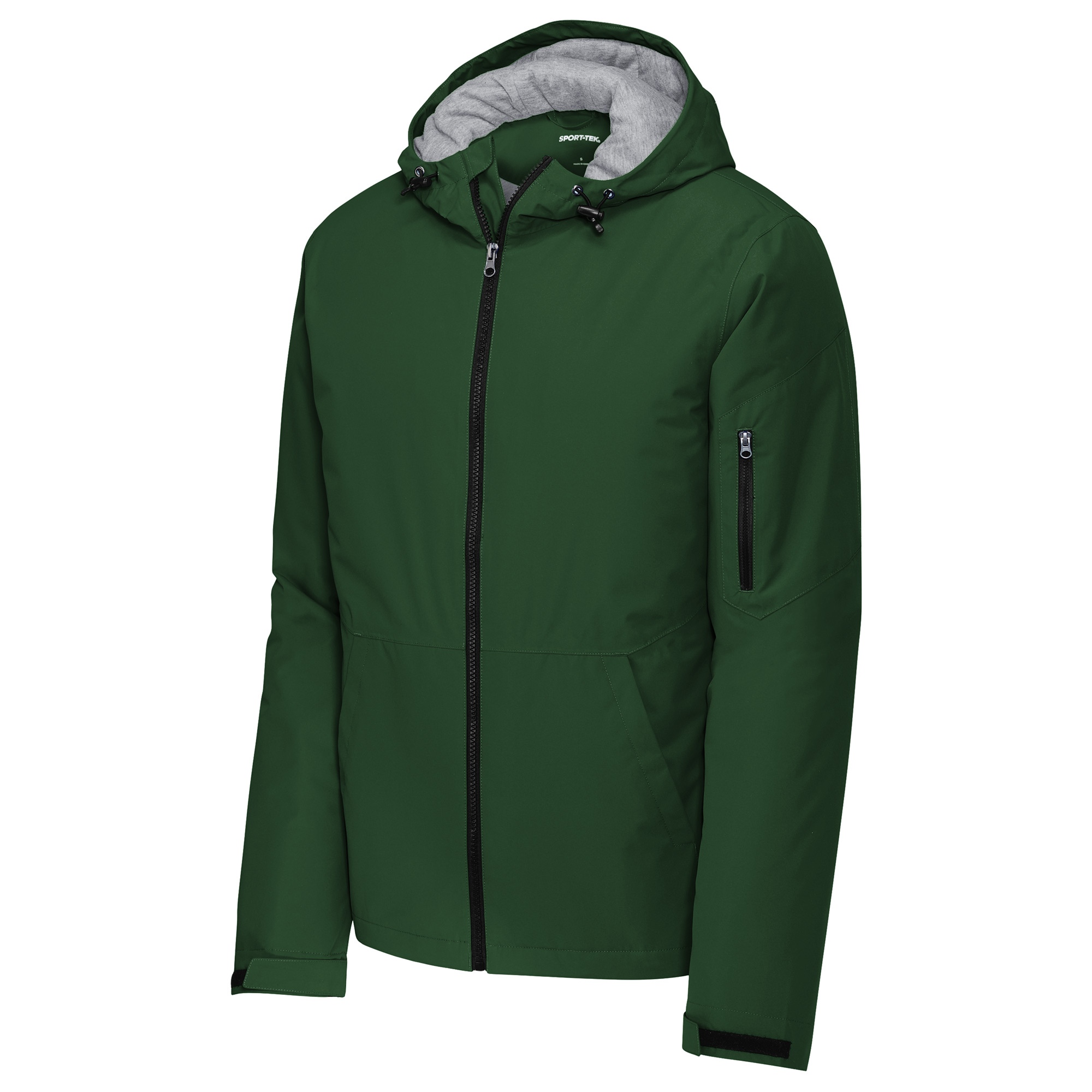 Sport-Tek JST56 Waterproof Insulated Jacket - Forest Green | Full Source