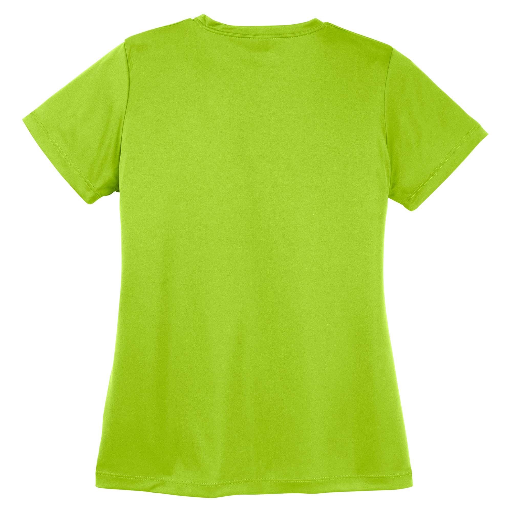 Sport-Tek LST350 Ladies Competitor Tee - Lime Shock | Full Source