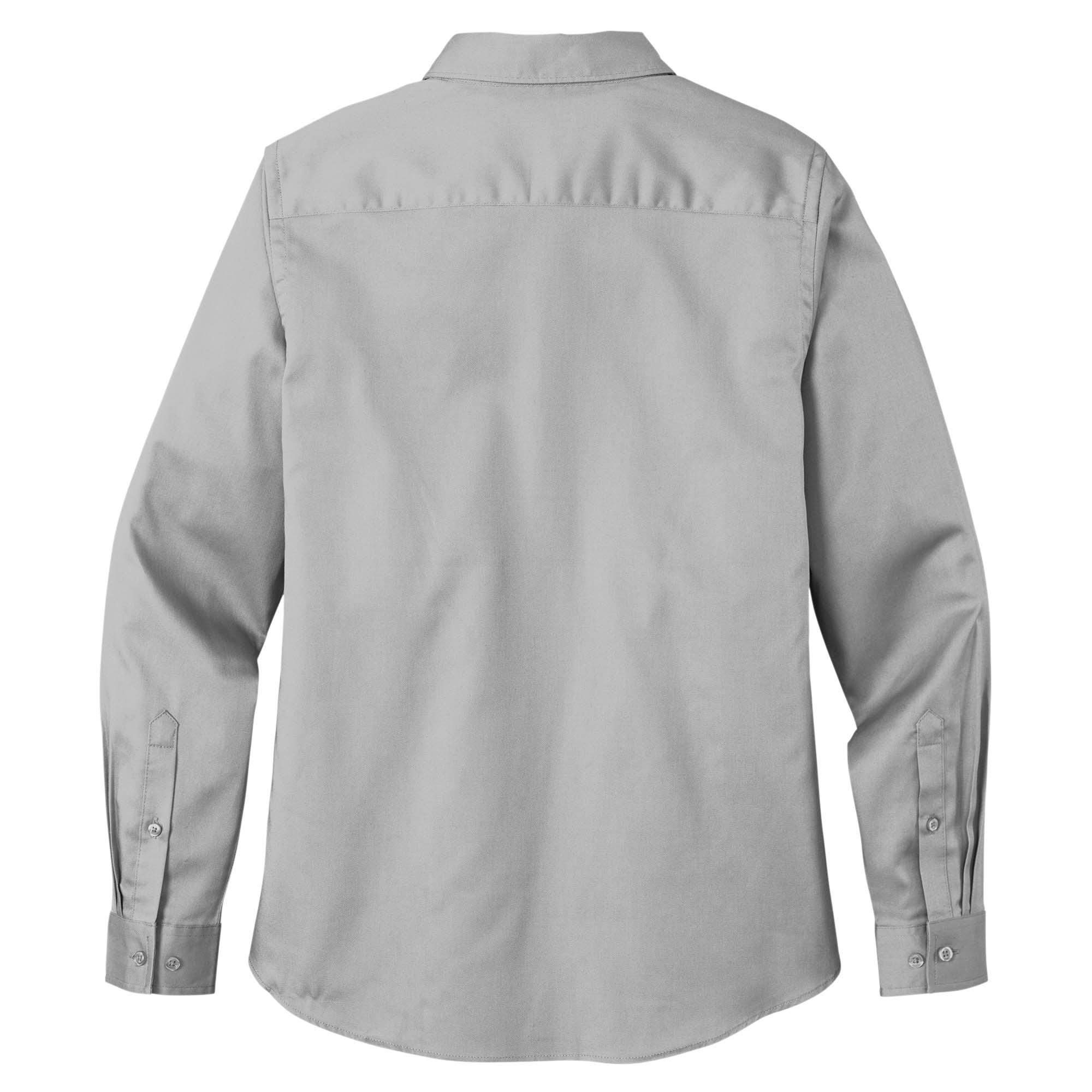 Port Authority LW808 Ladies Long Sleeve SuperPro React Twill Shirt ...