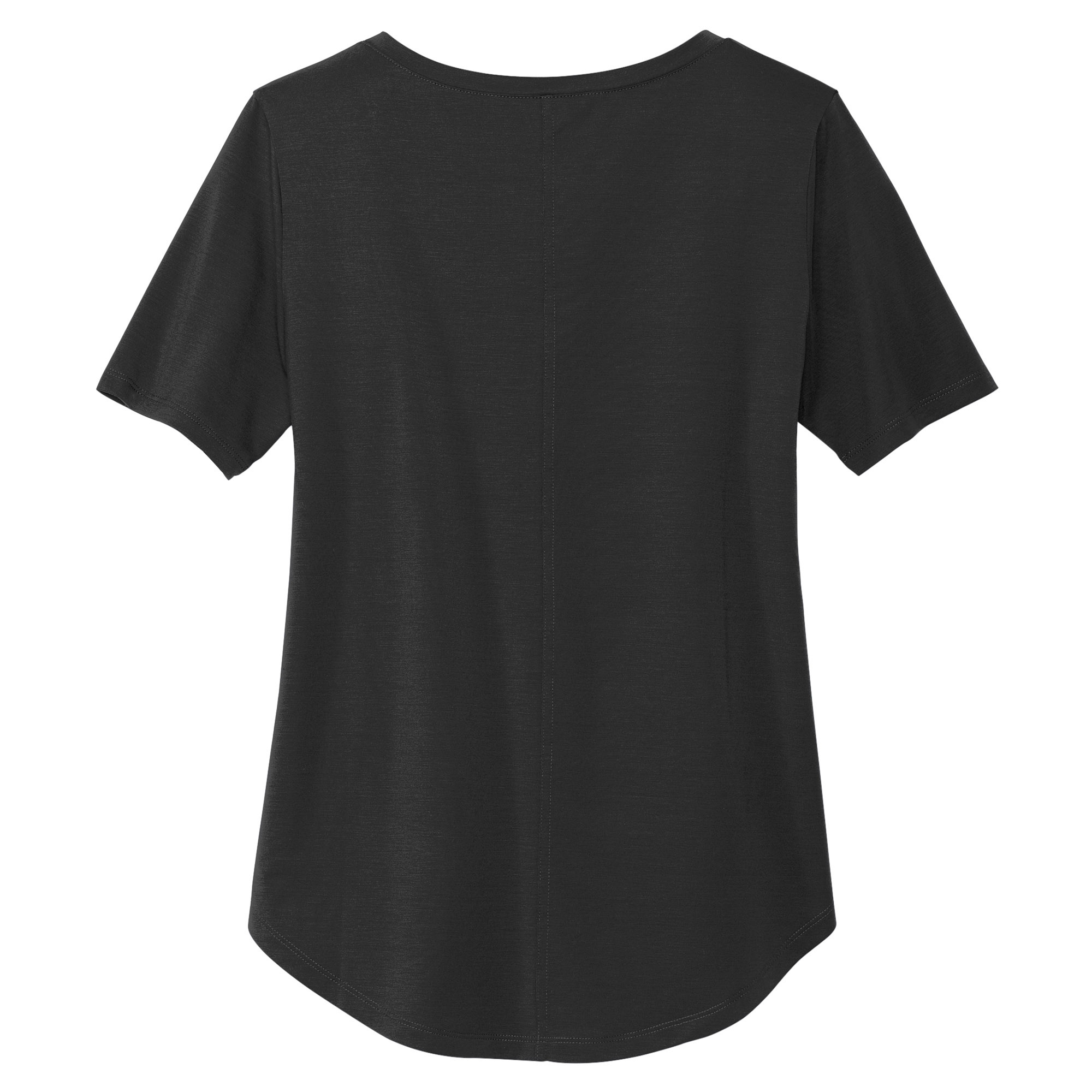 Mercer+Mettle MM1017 Women's Stretch Jersey Relaxed Scoop - Deep Black ...