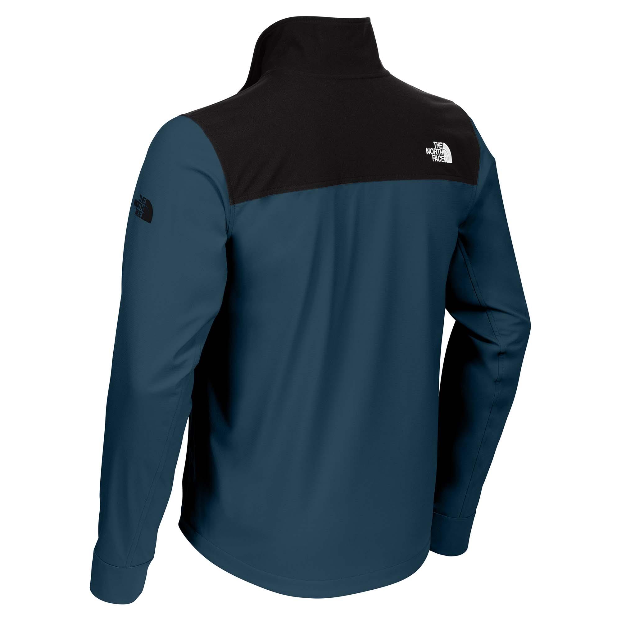The North Face NF0A552Z Castle Rock Soft Shell Jacket - Blue Wing ...