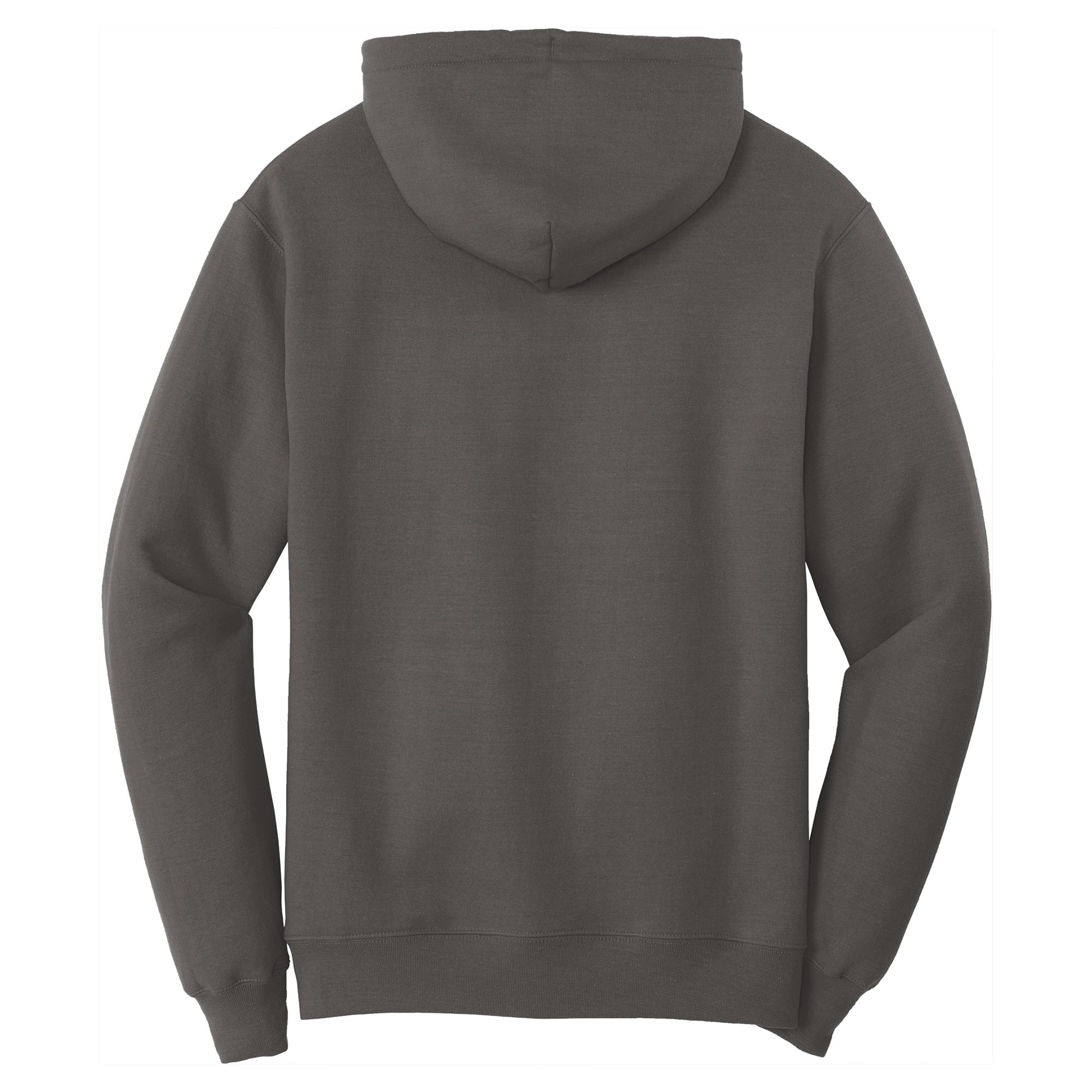 Port & Company PC78H Core Fleece Pullover Hooded Sweatshirt - Charcoal ...