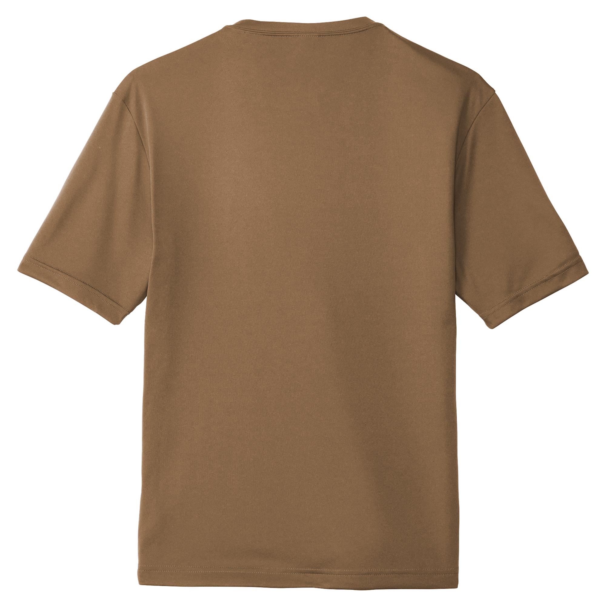 Sport-Tek ST350 PosiCharge Competitor Tee - Woodland Brown | Full Source
