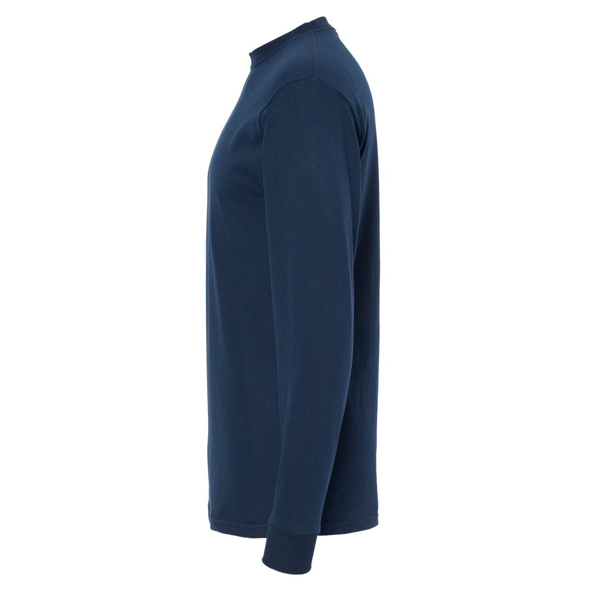 M&O 4820 Gold Soft Touch Long Sleeve T-Shirt - Deep Navy | Full Source