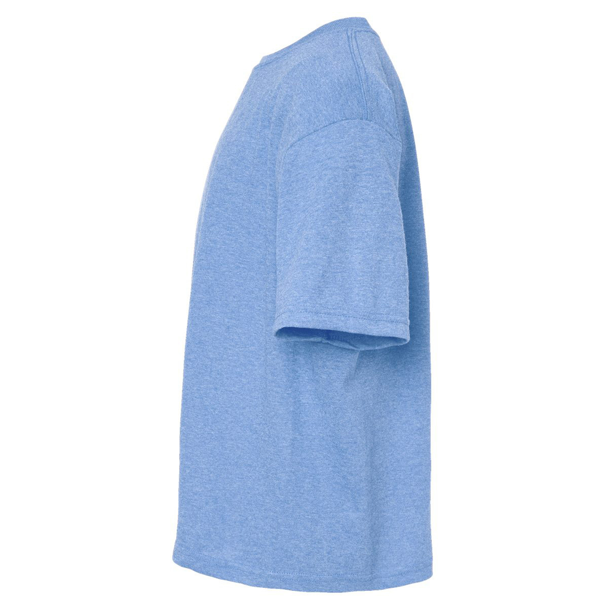 M&O 4850 Youth Gold Soft Touch T-Shirt - Light Blue Heather | Full Source