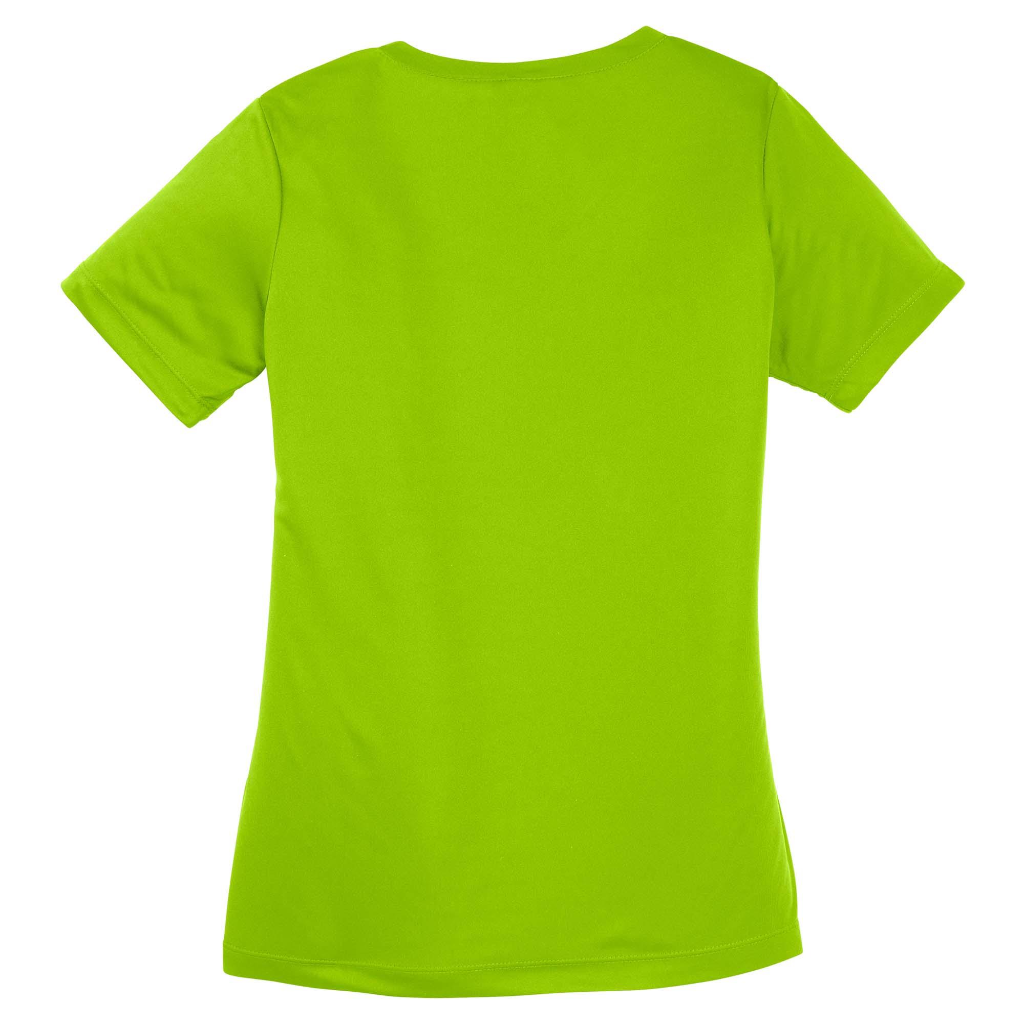 Sport-Tek LST353 Ladies V-Neck PosiCharge Competitor Tee - Lime Shock ...