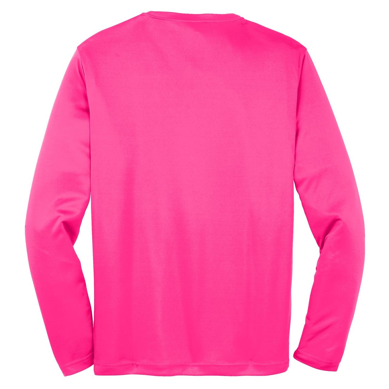Sport-Tek ST350LS Long Sleeve Competitor Tee - Neon Pink | FullSource.com