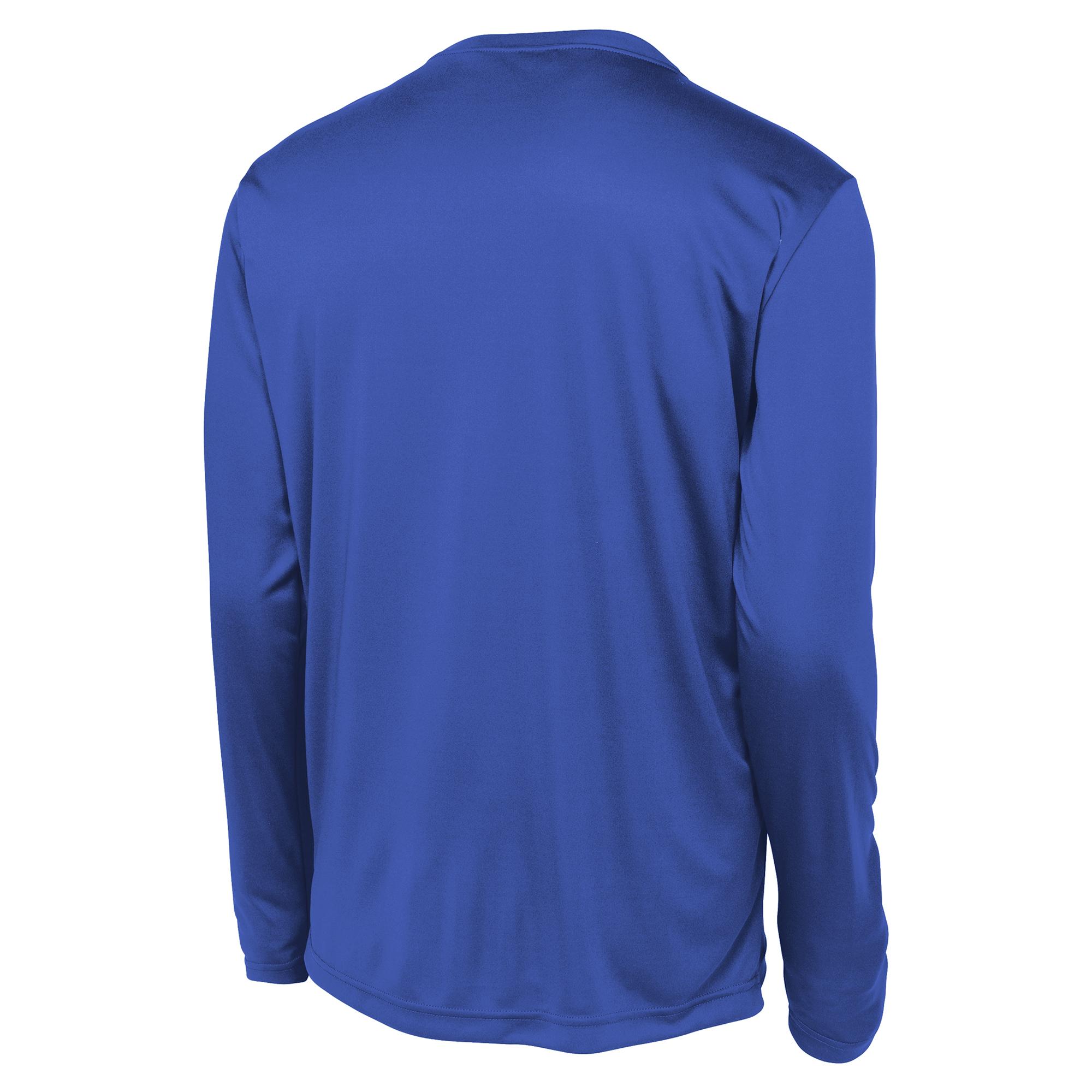 Sport-Tek ST350LS Long Sleeve PosiCharge Competitor Tee - True Royal ...