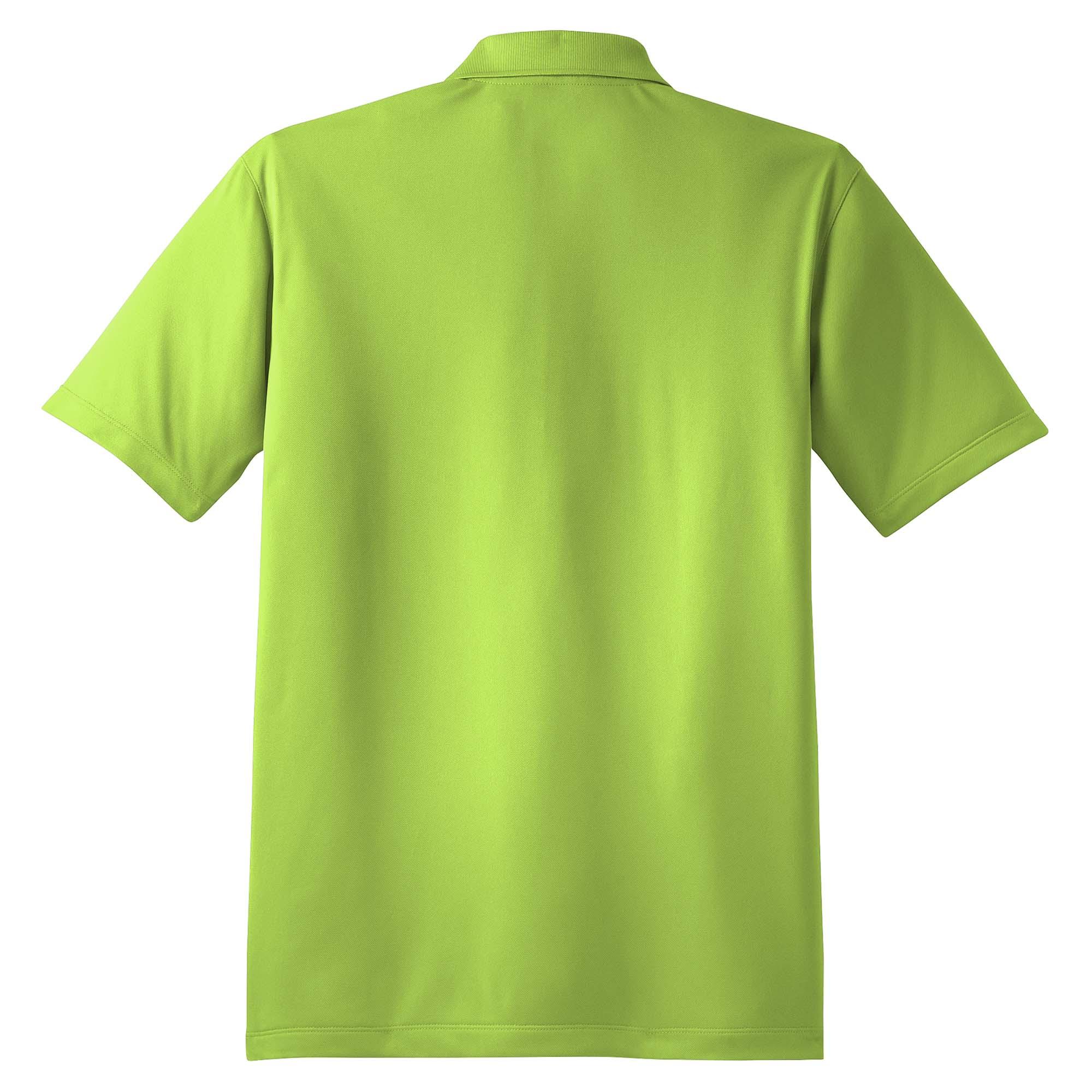 Sport-Tek ST650 Micropique Sport-Wick Polo - Lime Shock | Full Source