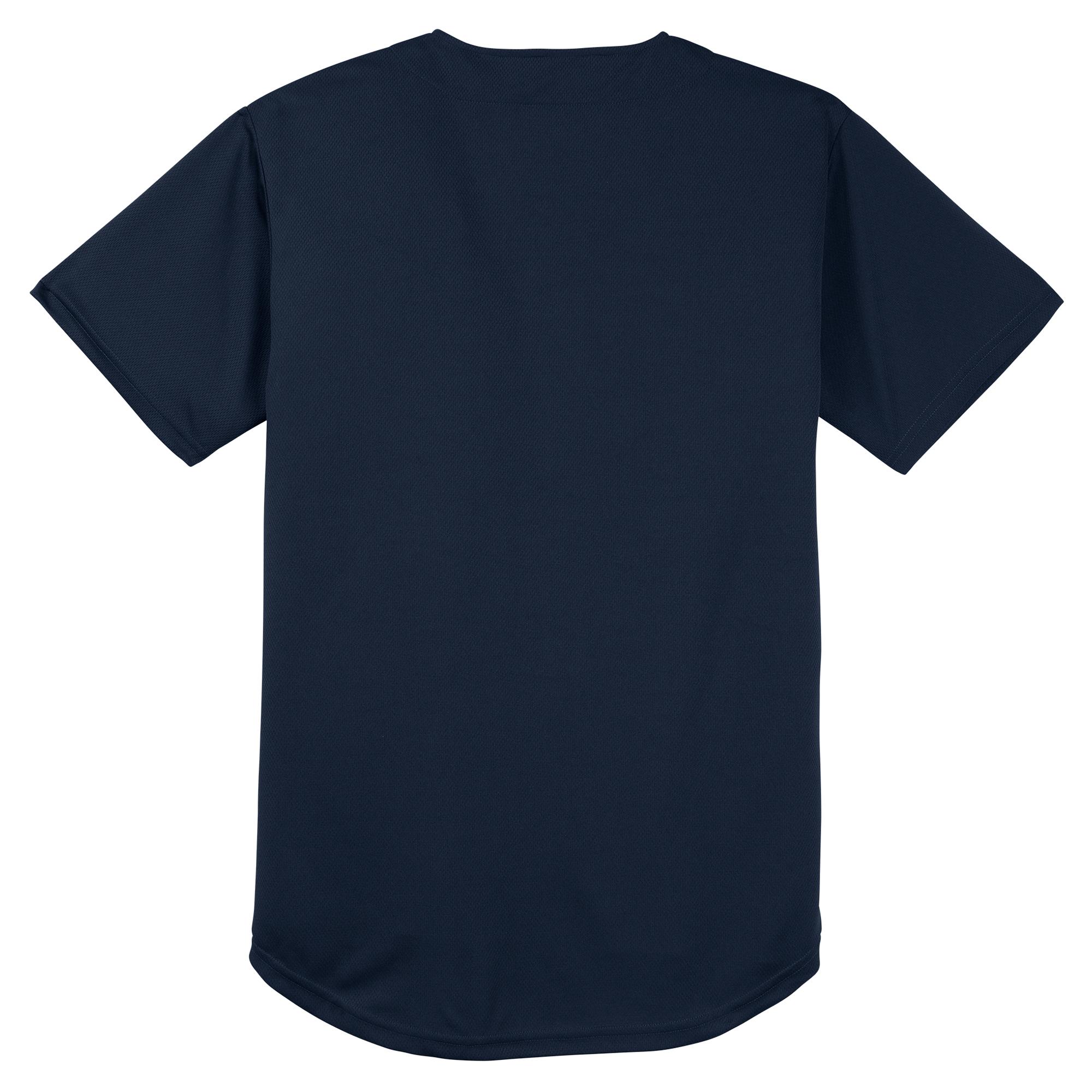 Sport-Tek ST220 PosiCharge Tough Mesh Full-Button Jersey T-Shirt - True ...