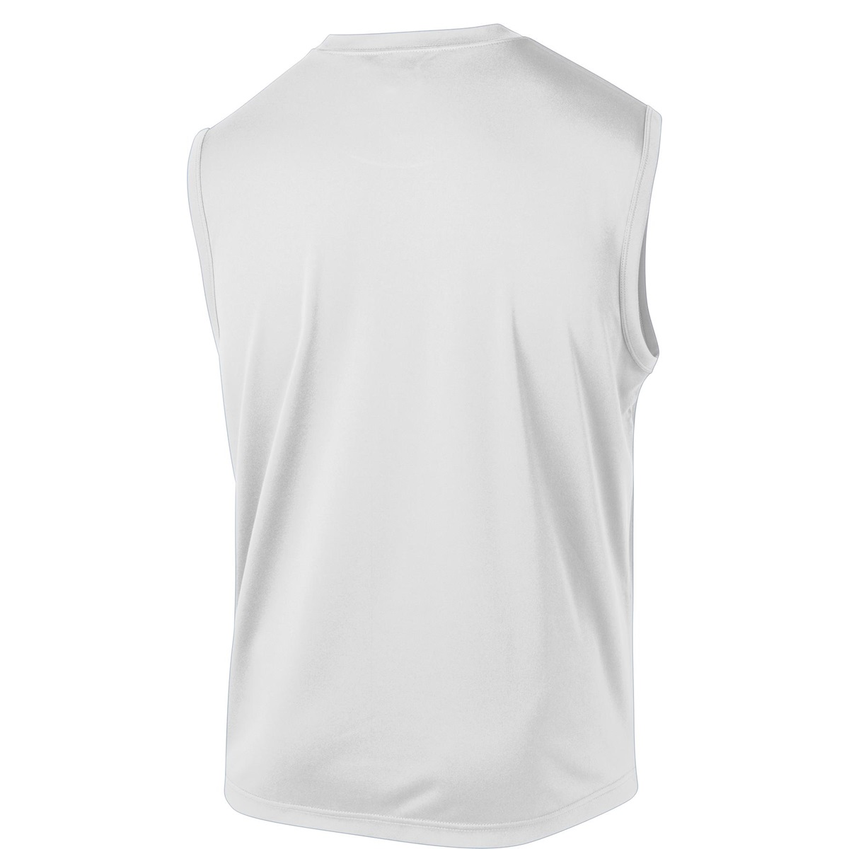Sport-Tek ST352 Sleeveless PosiCharge Competitor Tee - White | Full Source