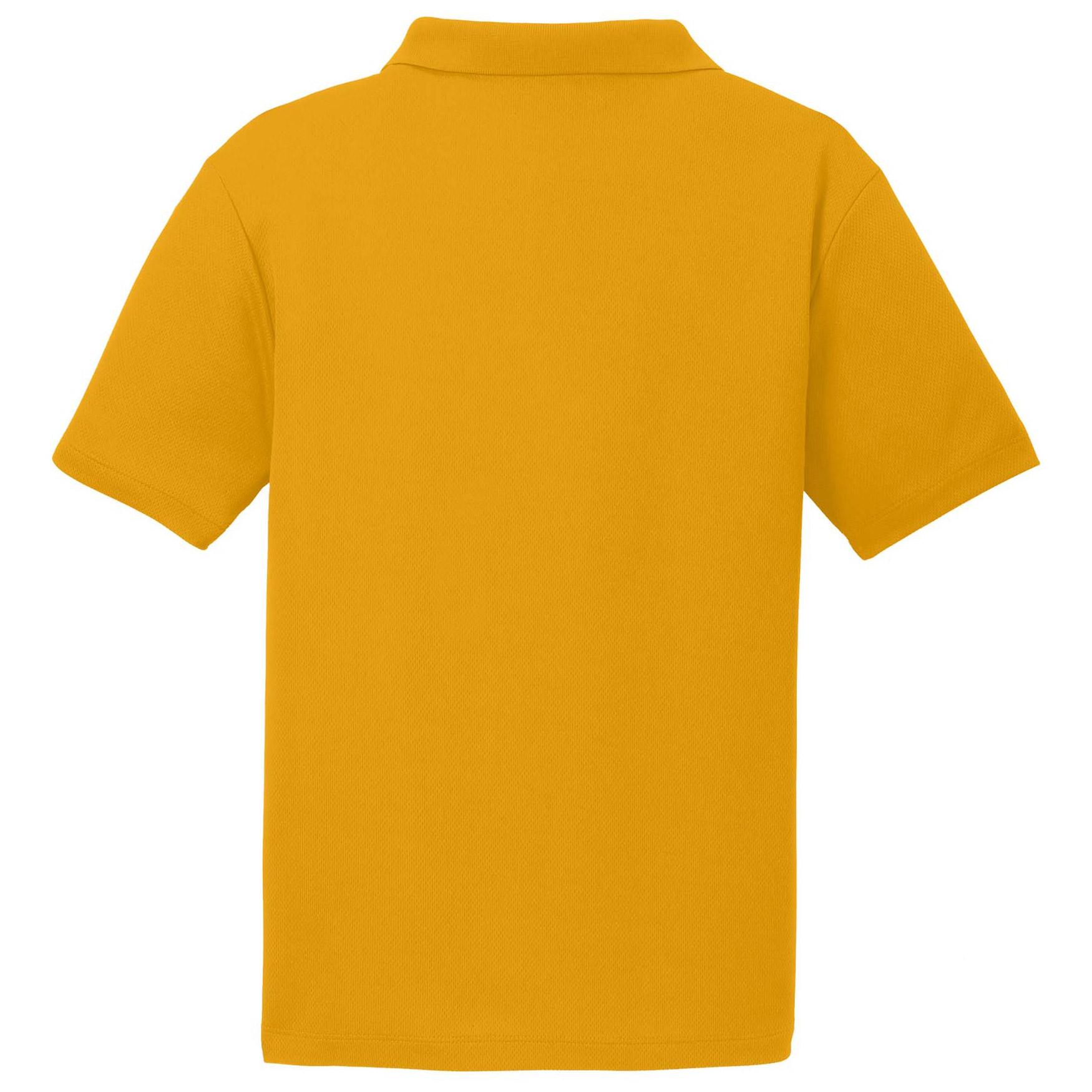 Sport-Tek ST640 PosiCharge RacerMesh Polo - Gold | Full Source