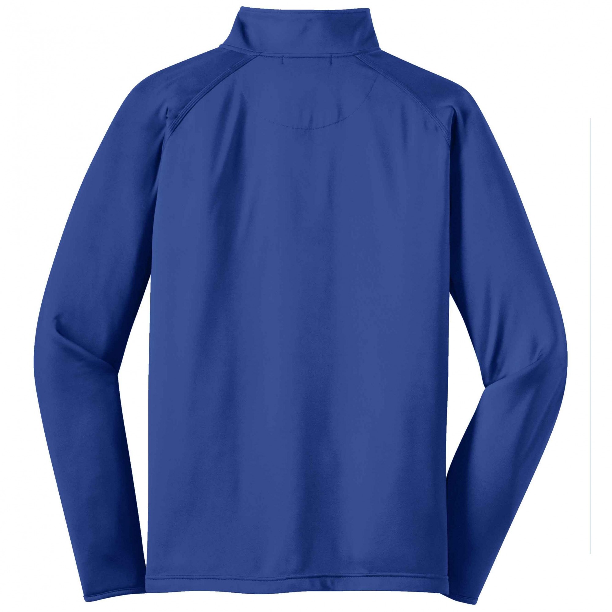 Sport-Tek ST850 Sport-Wick Stretch 1/2-Zip Pullover - True Royal | Full ...