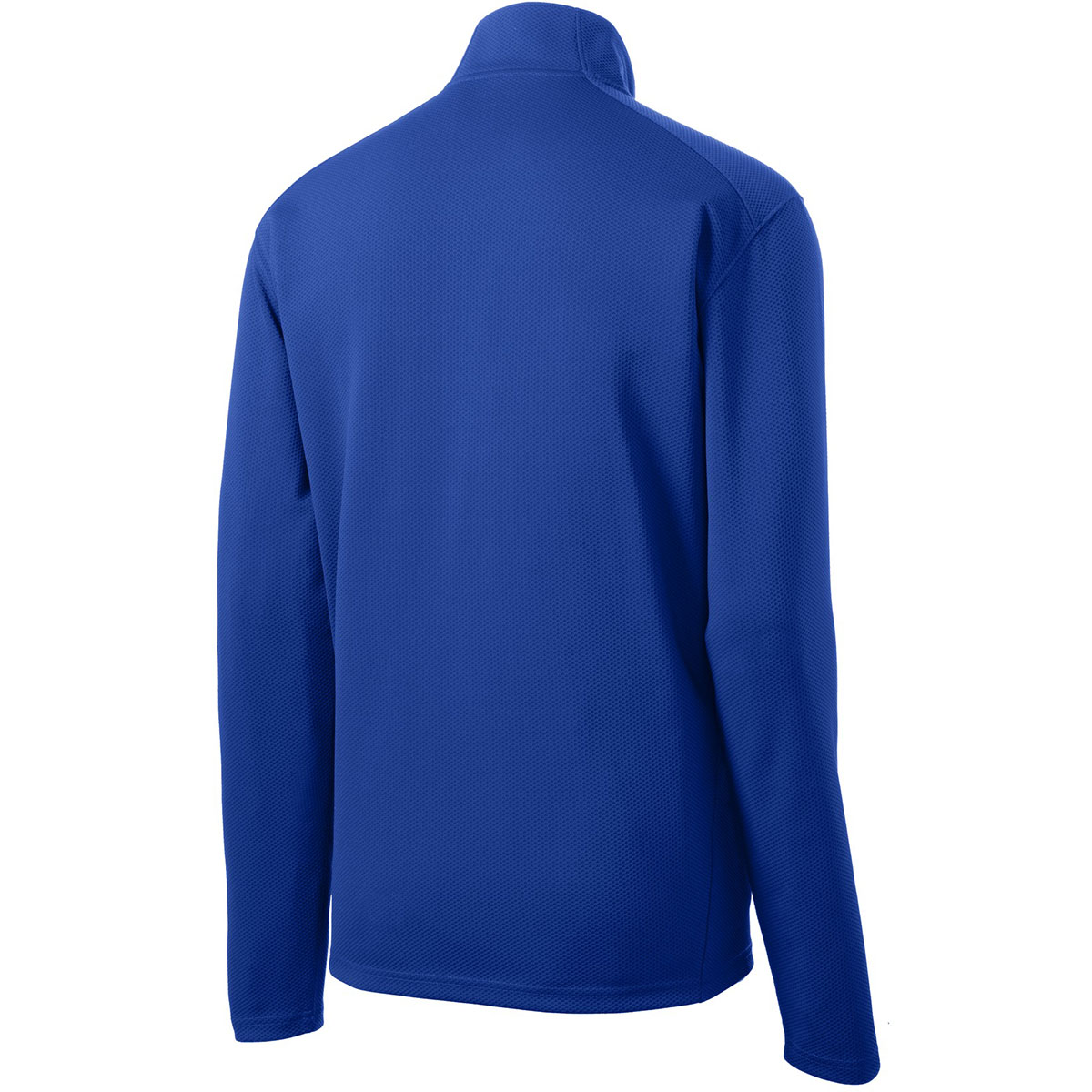 Sport-Tek ST860 Sport-Wick Textured 1/4-Zip Pullover - True Royal ...