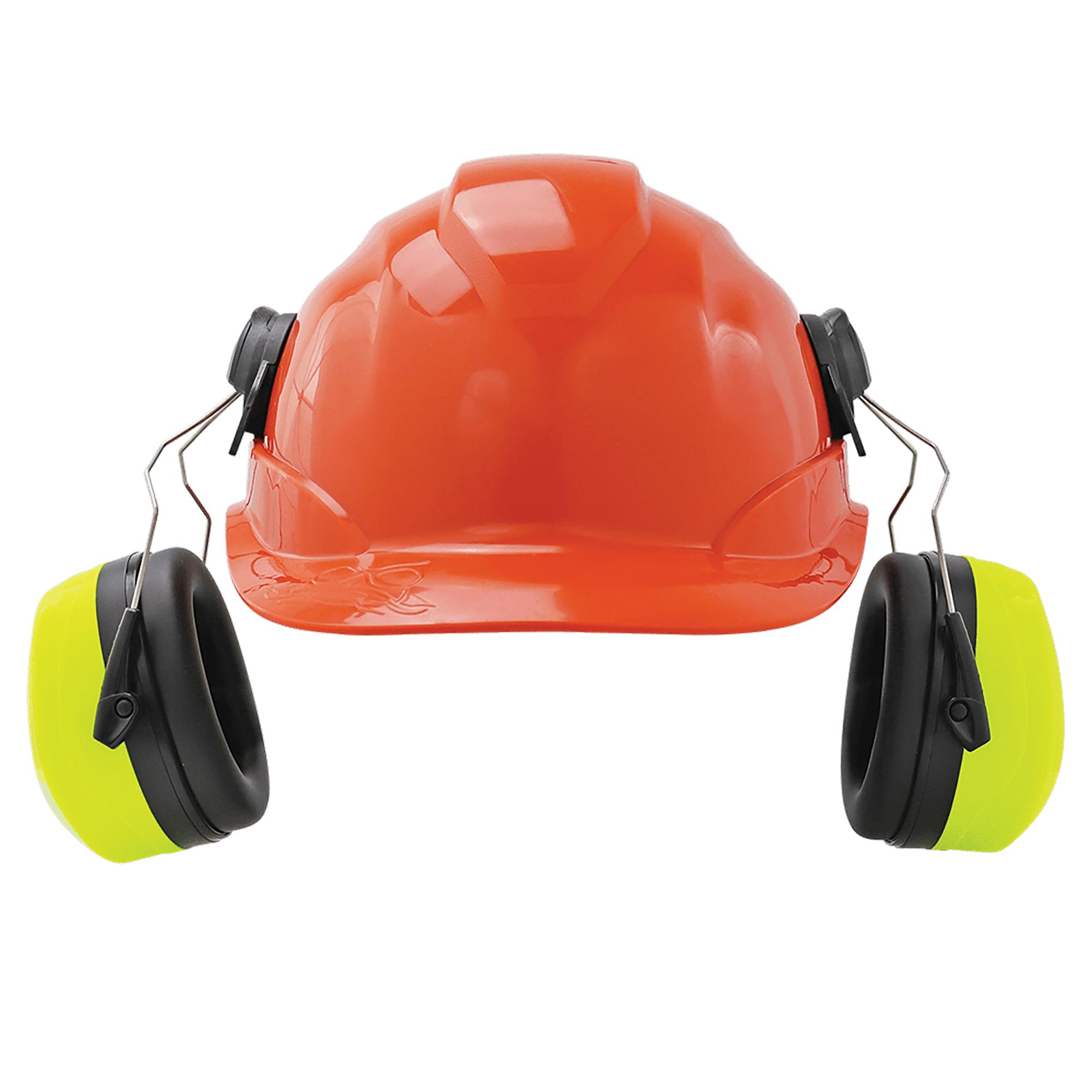Bullhead Safety HP-M3 Premium High-Visibility Cap Mounted Earmuffs ...