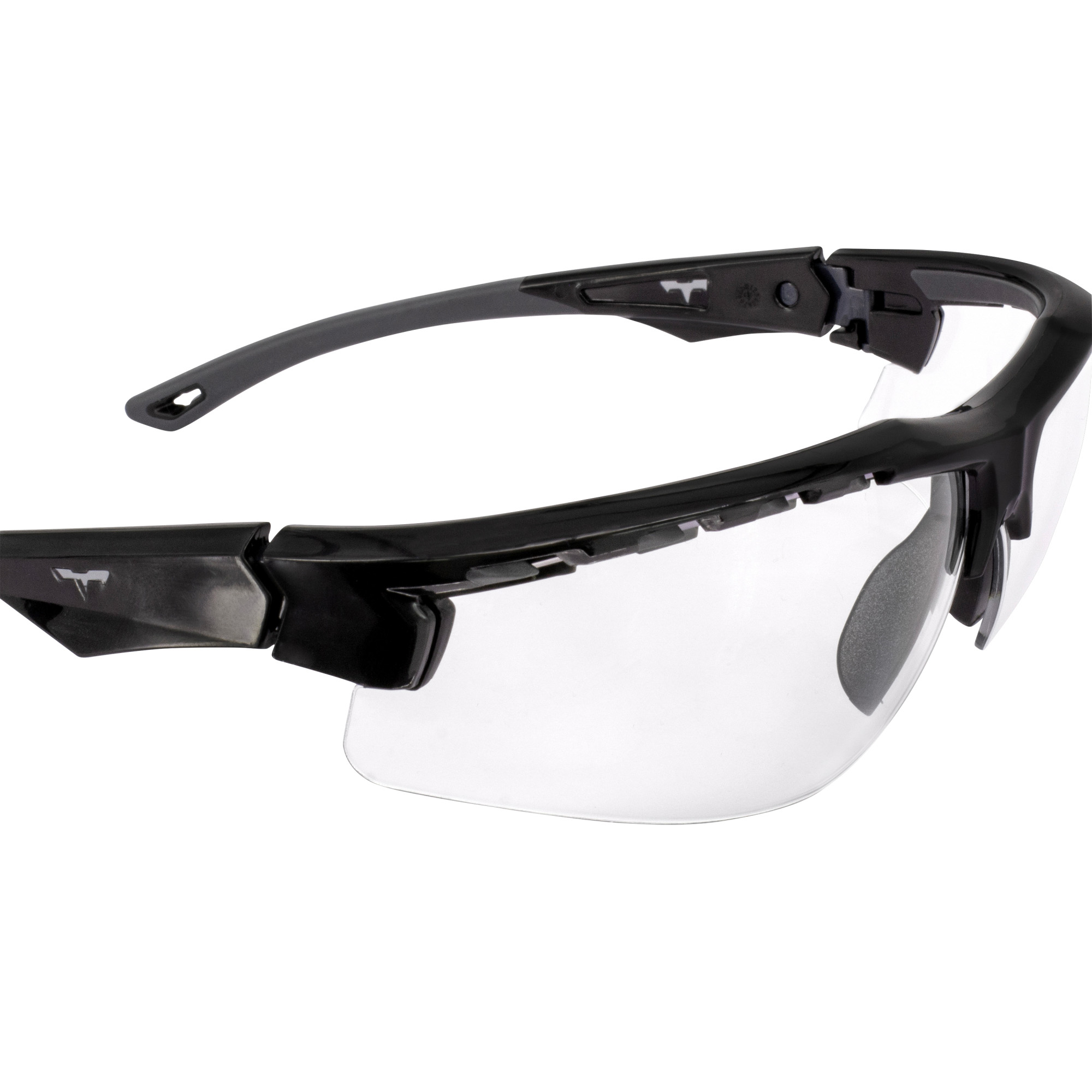 Radians TXE1-10ID Thraxus Elite Safety Glasses - Black Frame - Clear Lens | Full Source